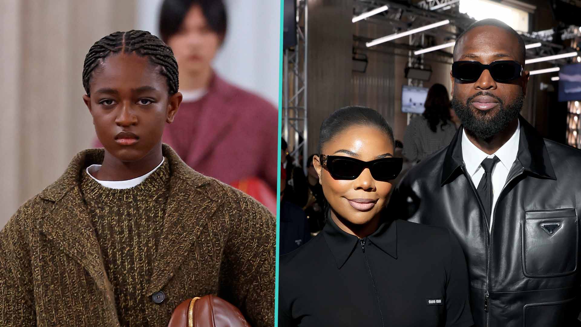 Gabrielle Union & Dwyane Wade Support Daughter Zaya Wade At Paris ...