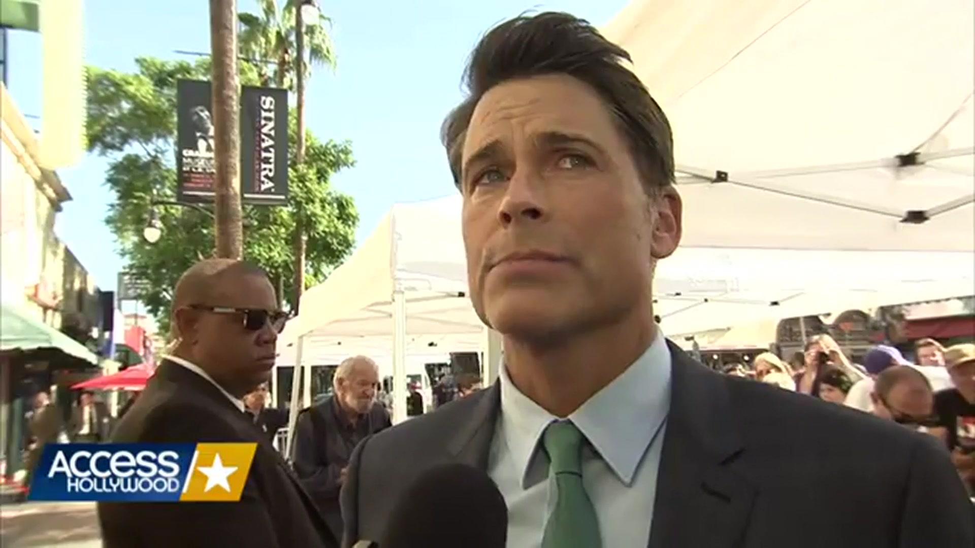 Rob Lowe Honored With Star On Hollywood Walk Of Fame | Access