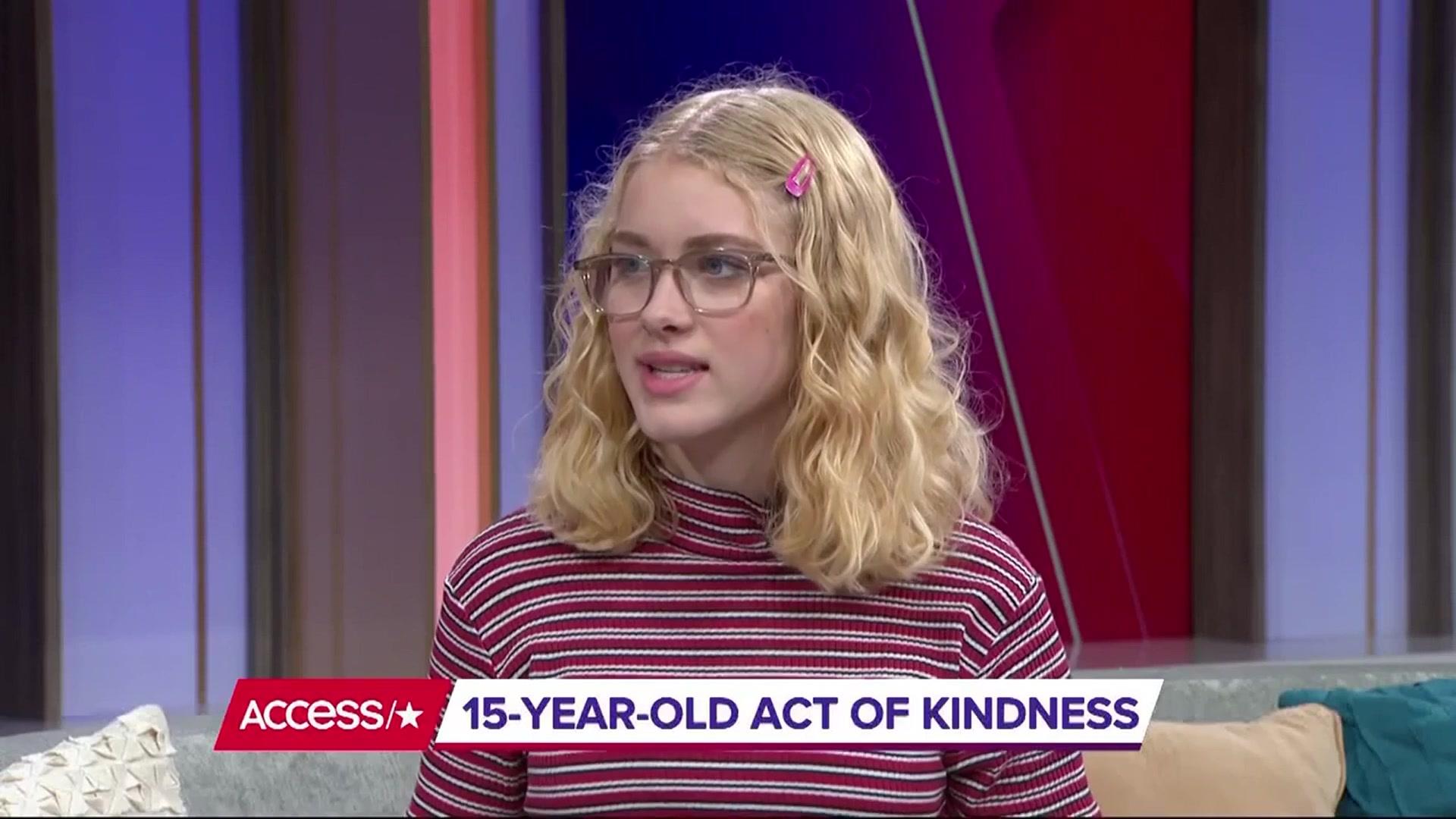 Viral Teen Clara Daly On Using Sign Language To Help Blind & Deaf Man ...