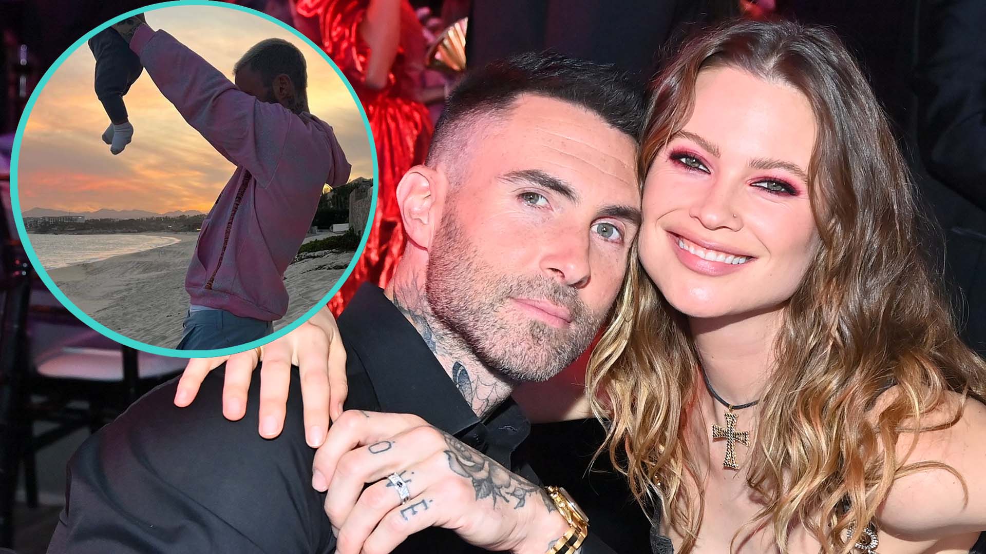 Behati Prinsloo Shares New Photos With Adam Levine & Their 3 Children ...