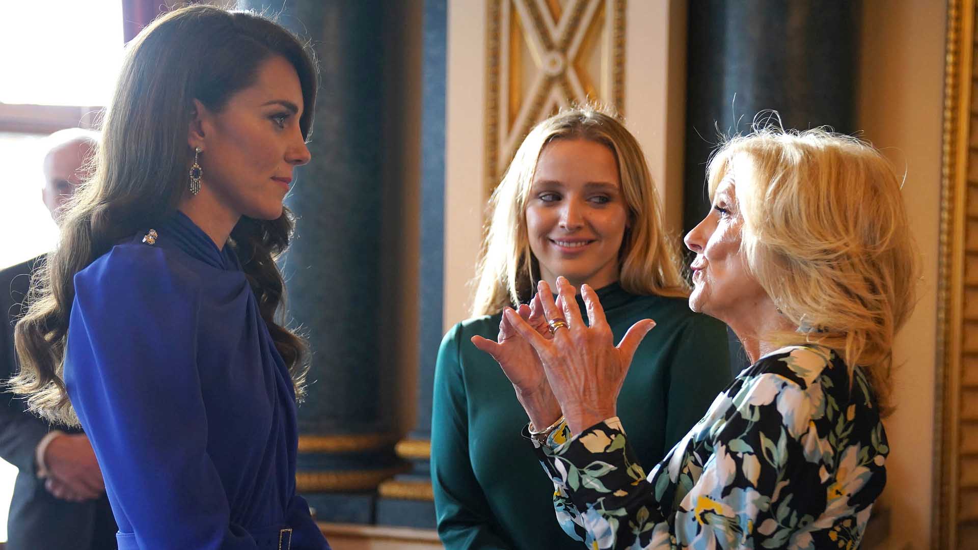Prince William & Kate Middleton Join Jill Biden At Pre-Coronation ...