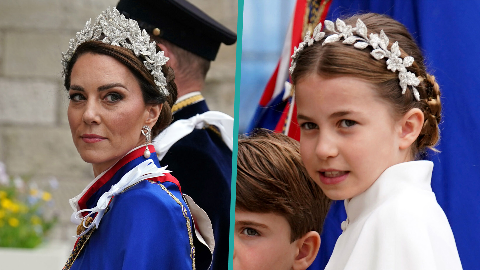 Princess Charlotte And Kate Middleton Twin In Similar Headpieces At ... Princess Charlotte And Kate Middleton Twin In Similar Headpieces At ...