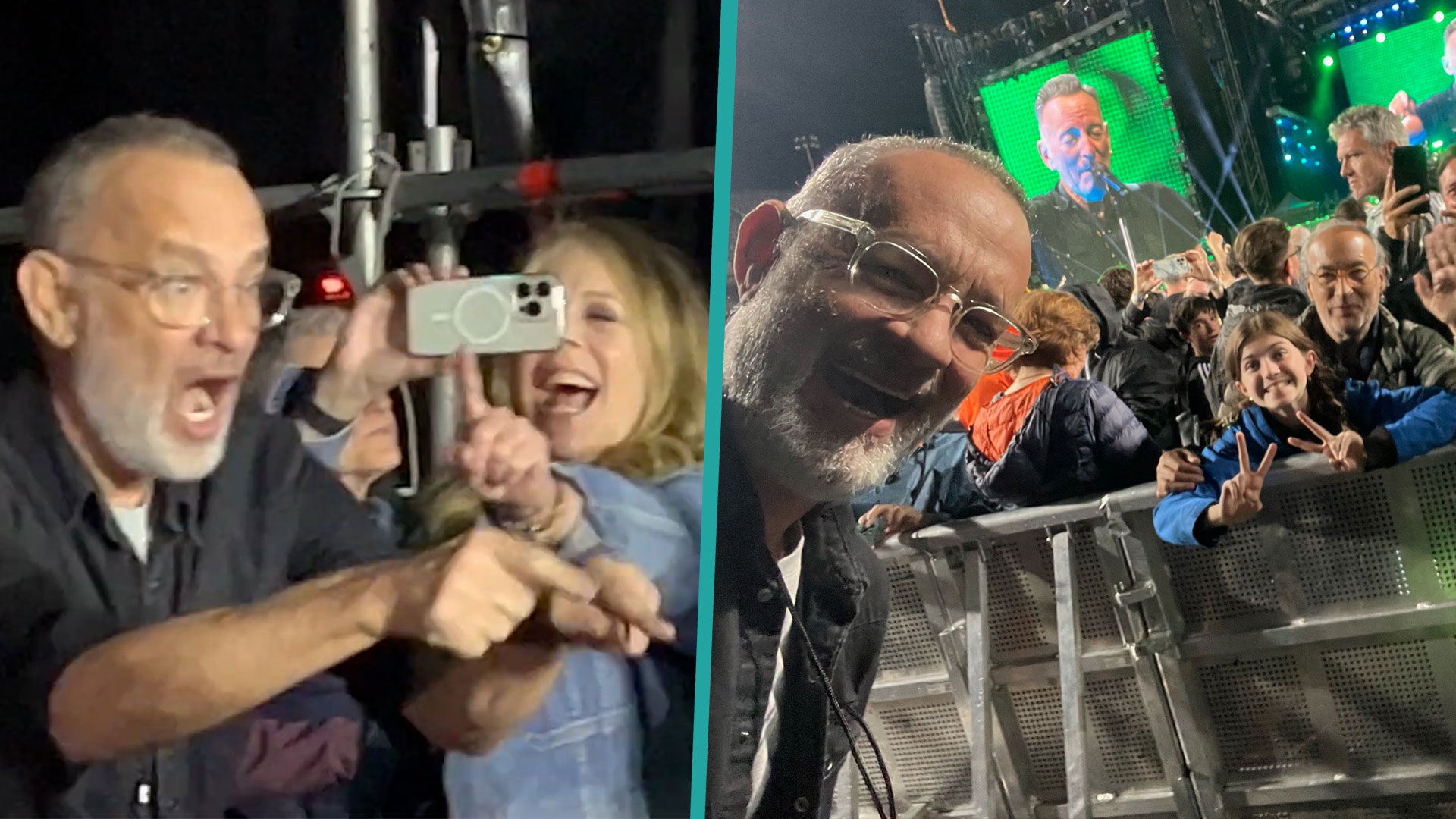 Tom Hanks Sings His Heart Out & Takes Selfie With Little Girl at Bruce ...