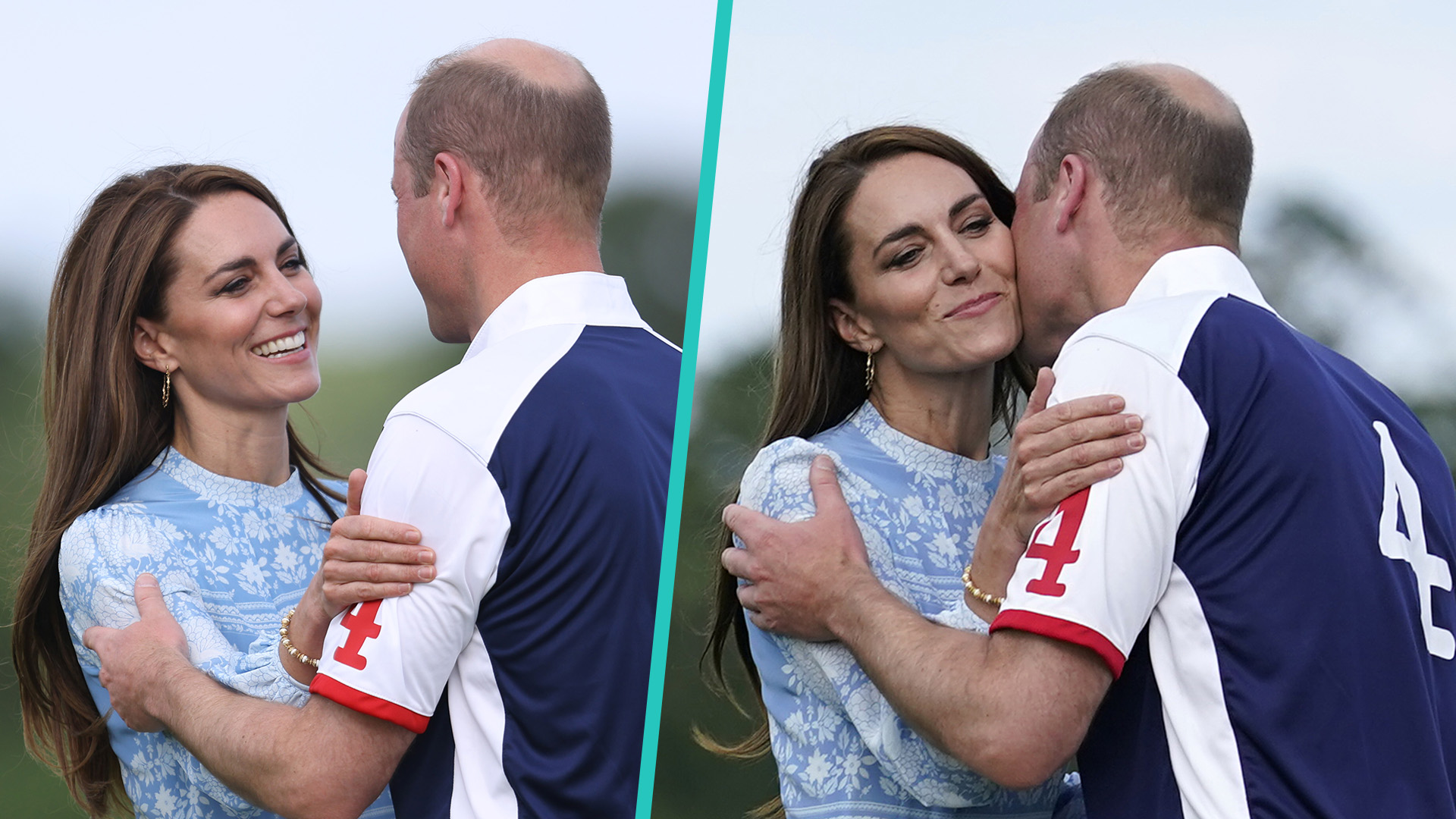 Princess Kate Middleton & Prince William Share Kiss In Rare PDA At ...