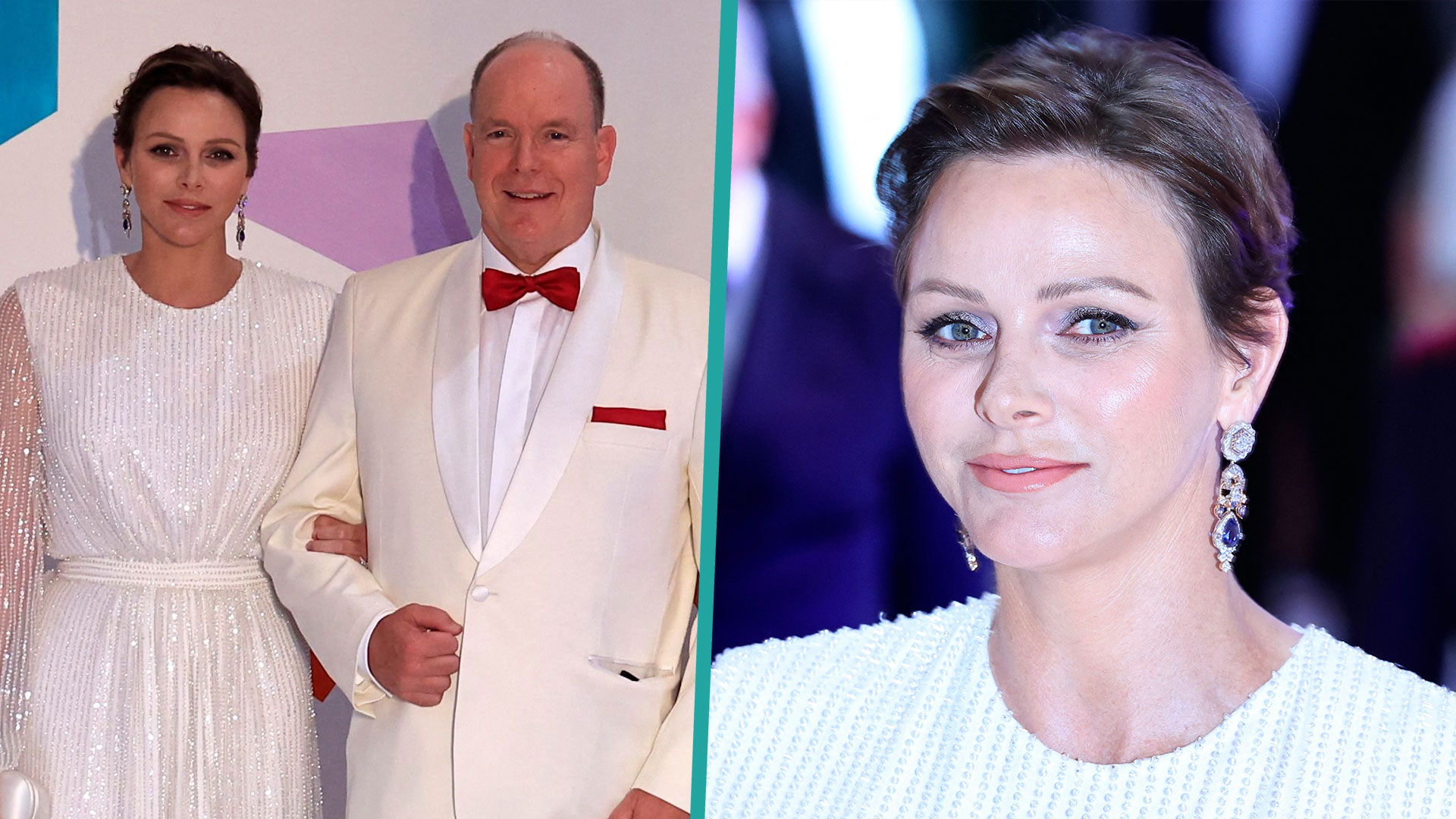 Princess Charlene Makes Rare Red Carpet Appearance With Prince Albert ...