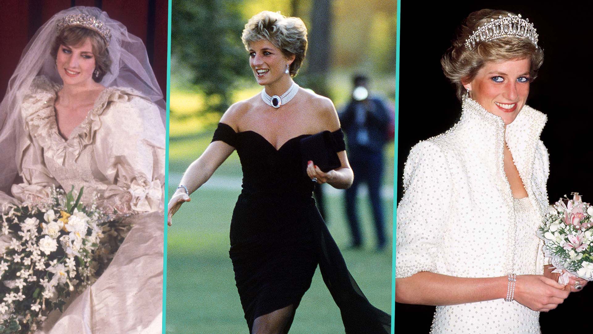 Princess Diana’s Most Iconic Fashion: Revenge Dress, Wedding Gown ...