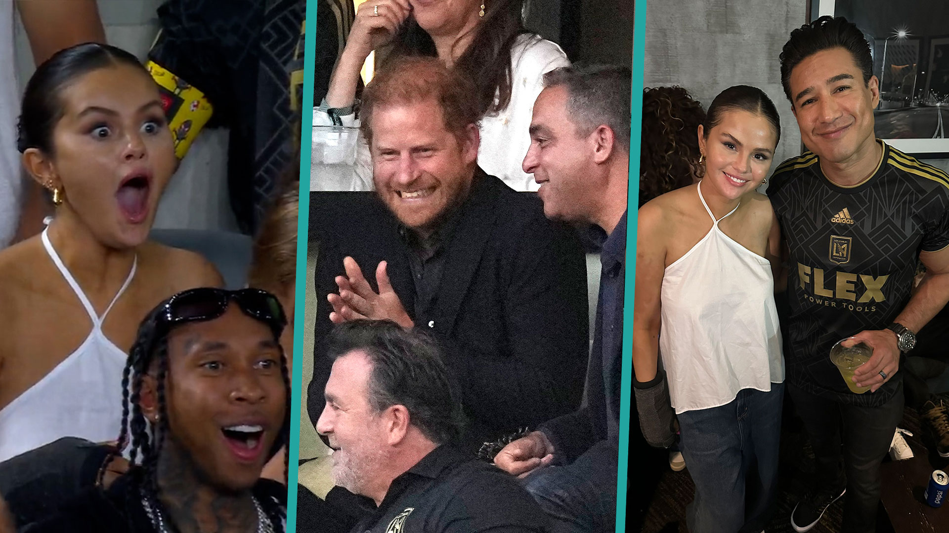 Selena Gomez, Prince Harry, Mario Lopez & More Watch Lionel Messi ...