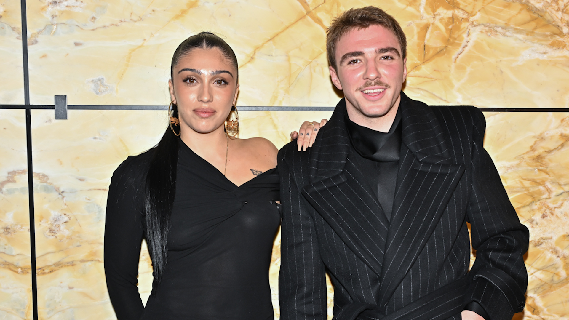 Madonna's Kids Lourdes Leon & Rocco Ritchie Twin In Glam Paris Fashion ...