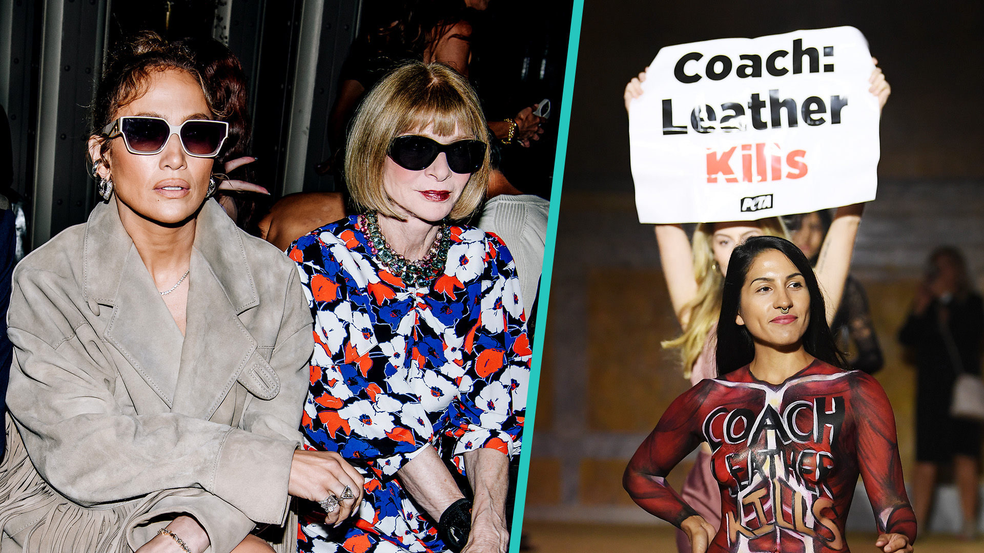 Jennifer Lopez & Anna Wintour React To New York Fashion Week Protestors ...