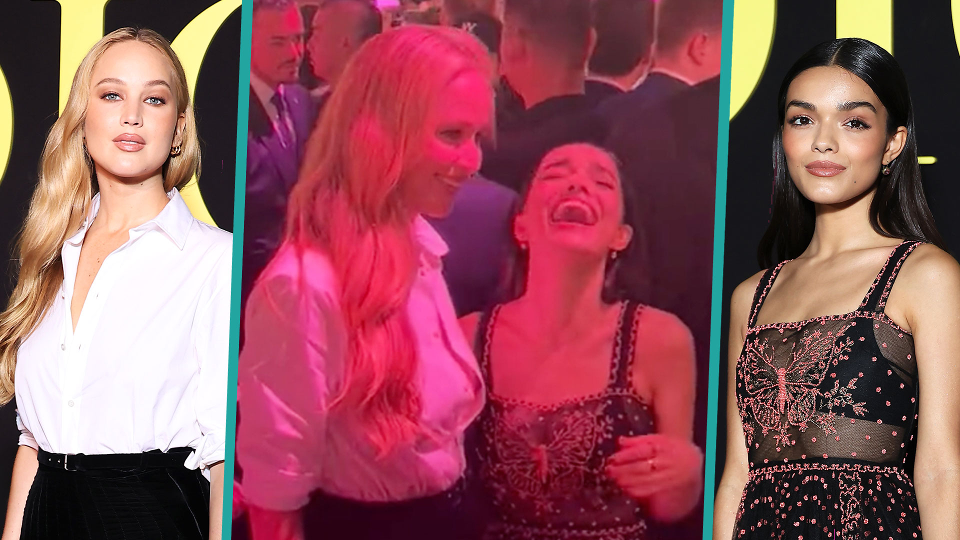 Jennifer Lawrence Gets Rachel Zegler Laughing During 'Hunger Games ...