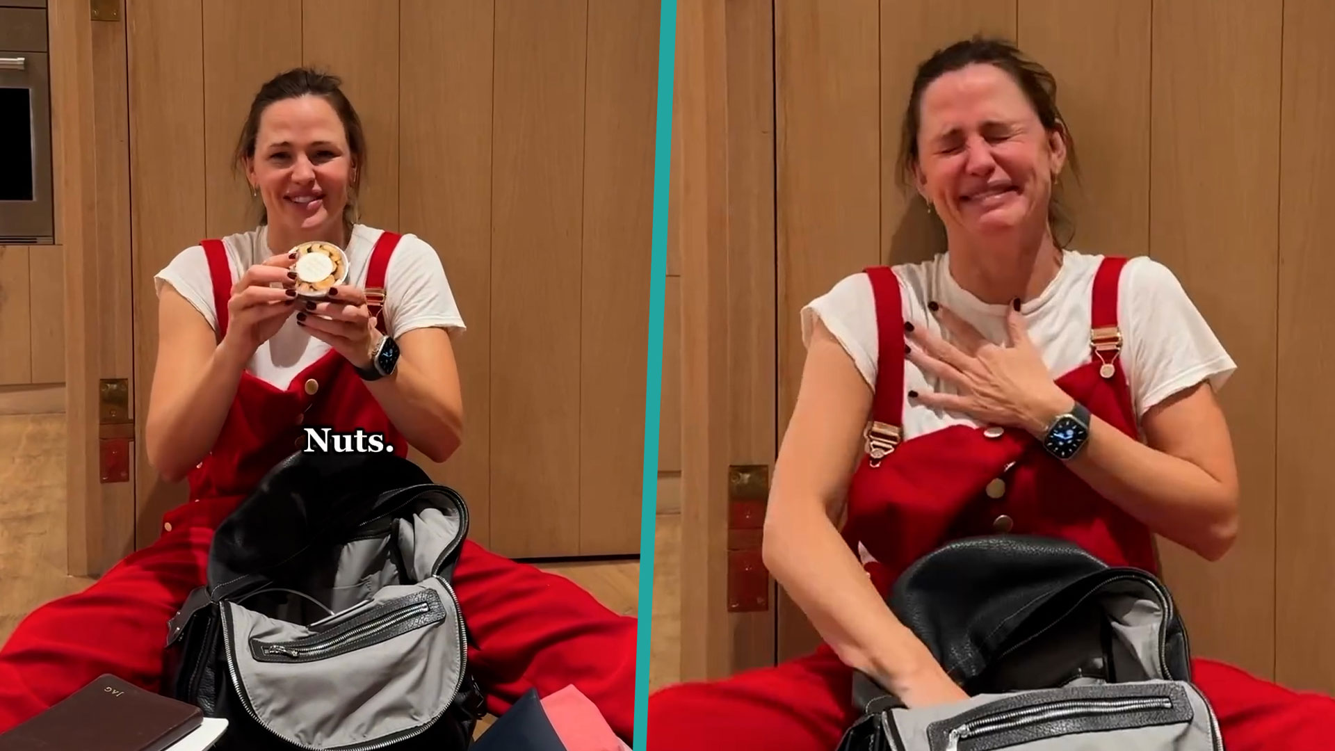 Jennifer Garner Can't Stop Laughing At All Her Hidden Snacks In ...