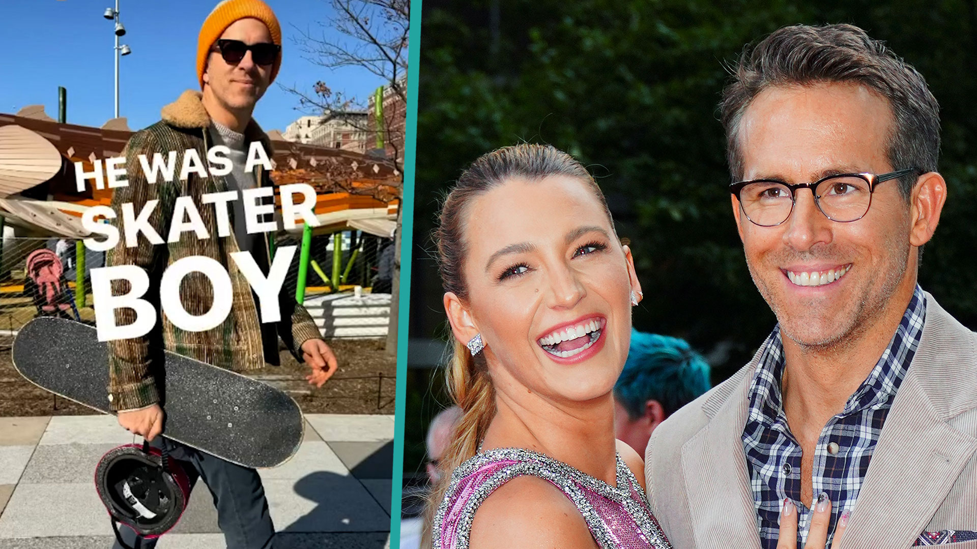 Ryan Reynolds Makes Blake Lively's Dreams 'Come True' With 'Sk8er Boi ...