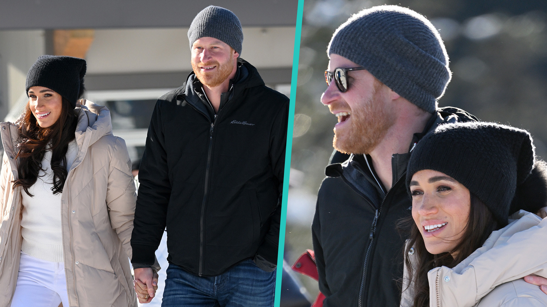 Meghan Markle & Prince Harry Hold Hands On Snowy Visit To Invictus ...
