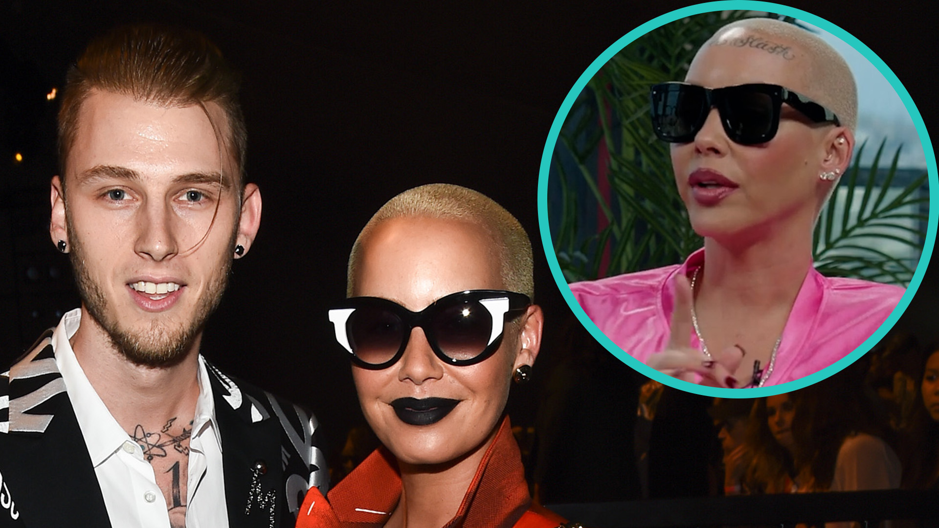 Amber Rose Praises Machine Gun Kelly For Being Only Ex-Boyfriend Who ...