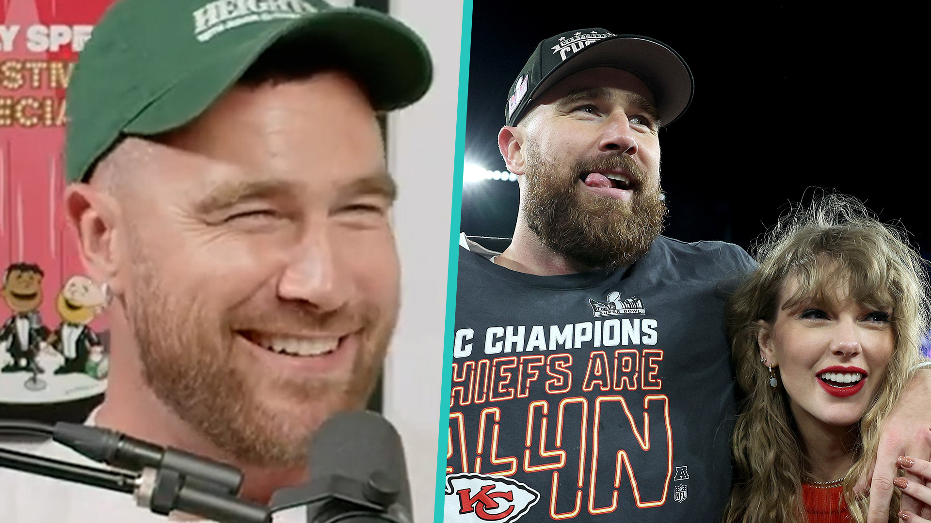 Travis Kelce Admits He 'Doesn't Know' How He Landed Taylor Swift | Access