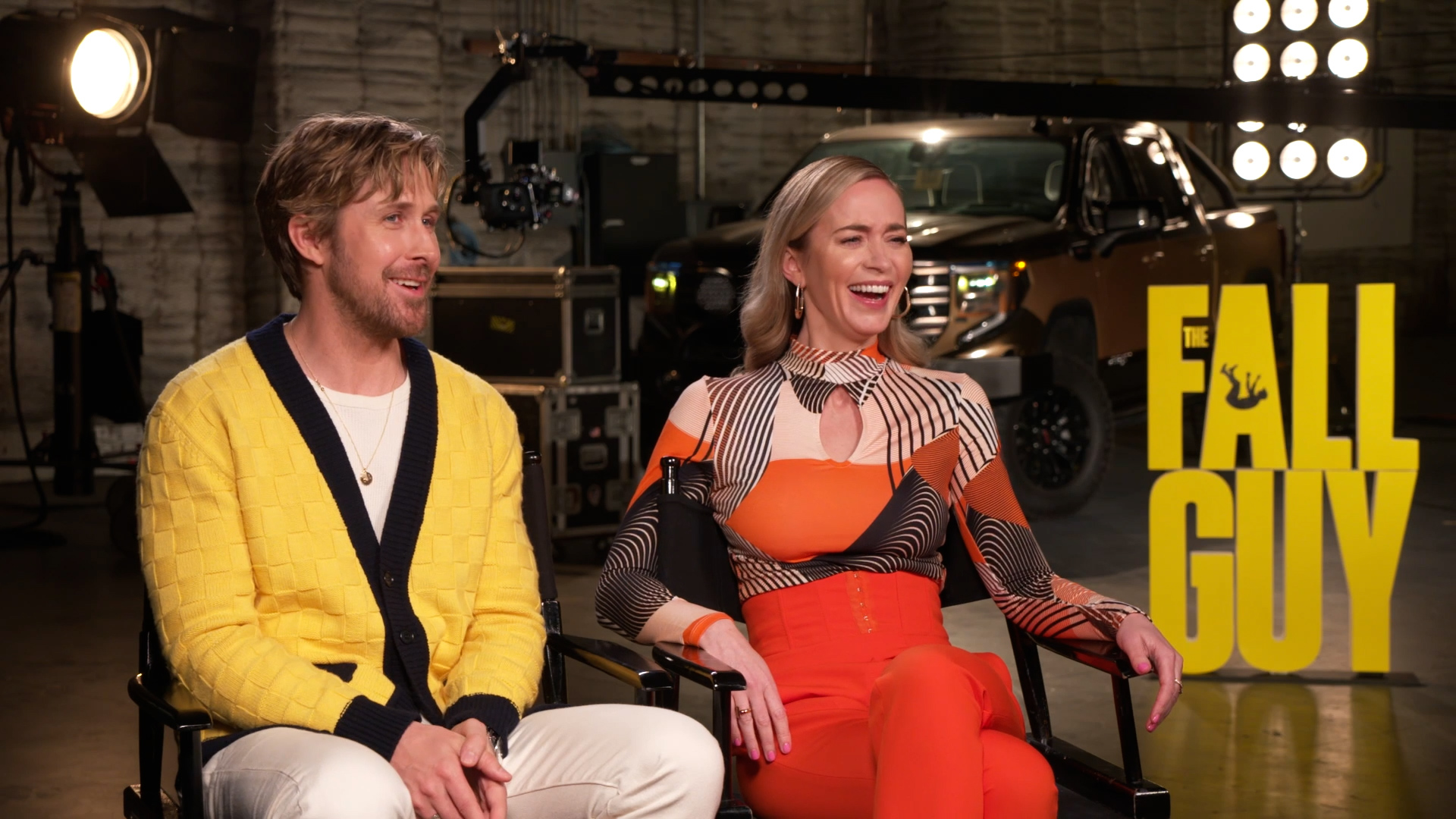 Ryan Gosling & Emily Blunt Talk ‘The Fall Guy’ Action & Working With Each Other For The First ...