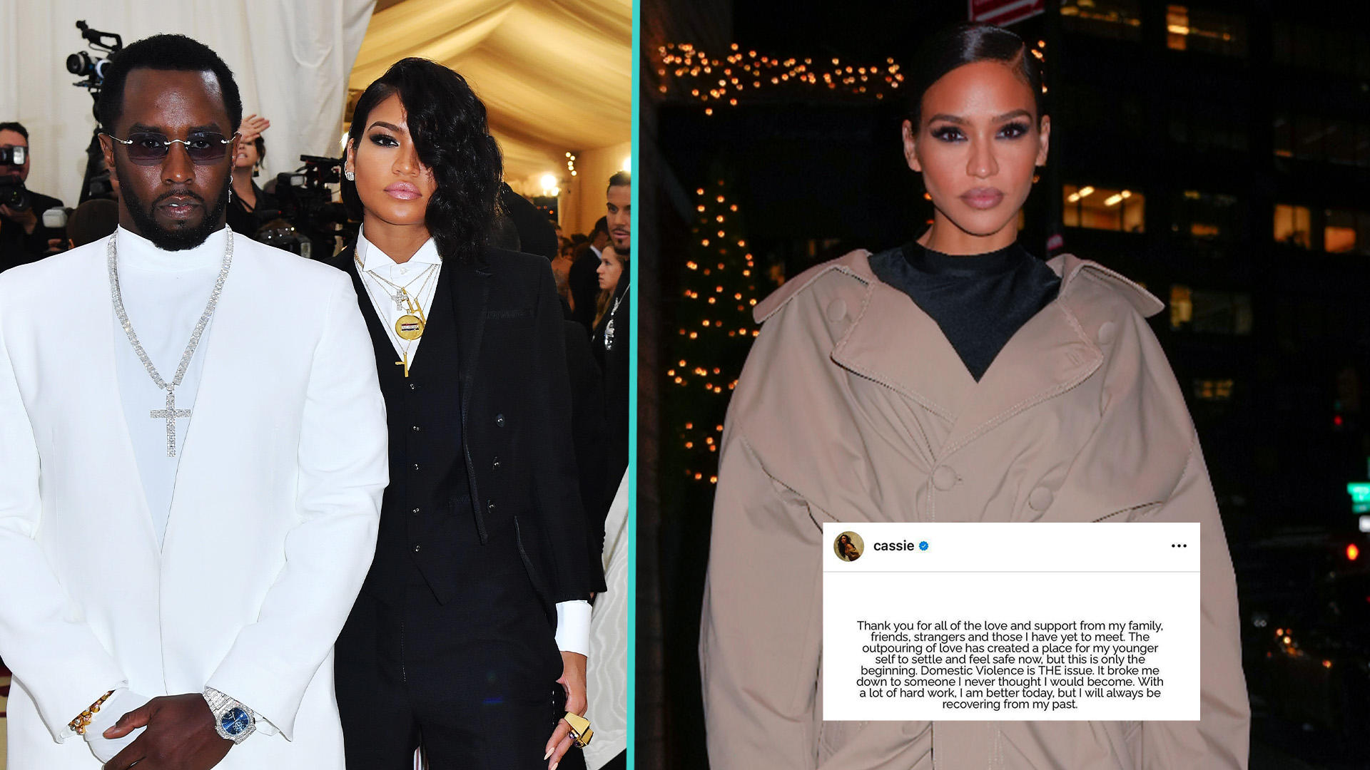 Cassie Speaks Out For First Time After Sean ‘Diddy’ Combs Apologies Following 2016 Assault Video ...