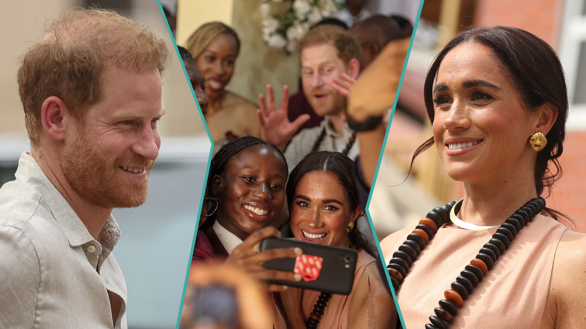 Prince Harry Photobombs Meghan Markle's Selfie With Students While ...