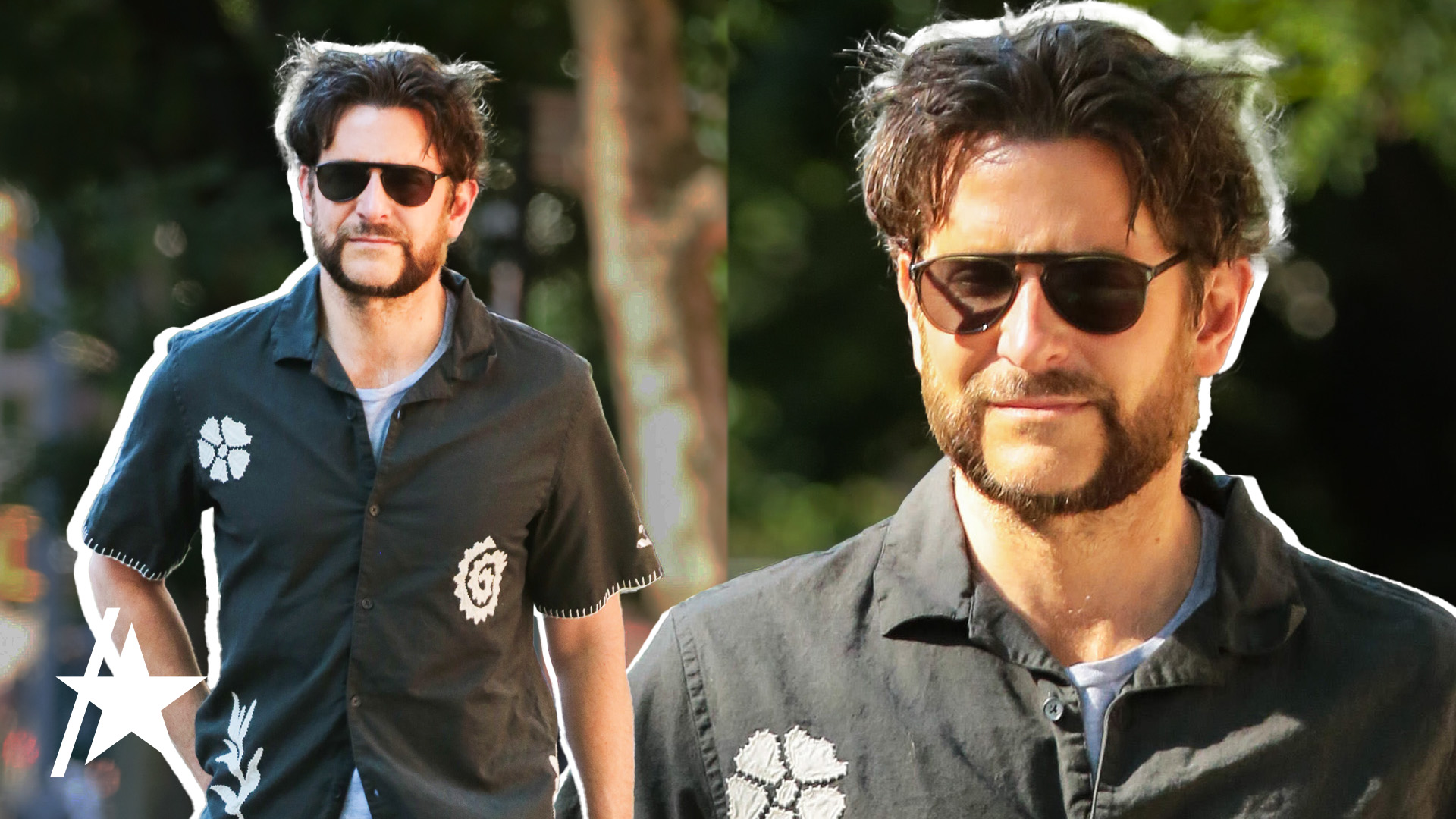 Bradley Cooper Rocks Unusual Facial Hair Style While Walking Around NYC ...