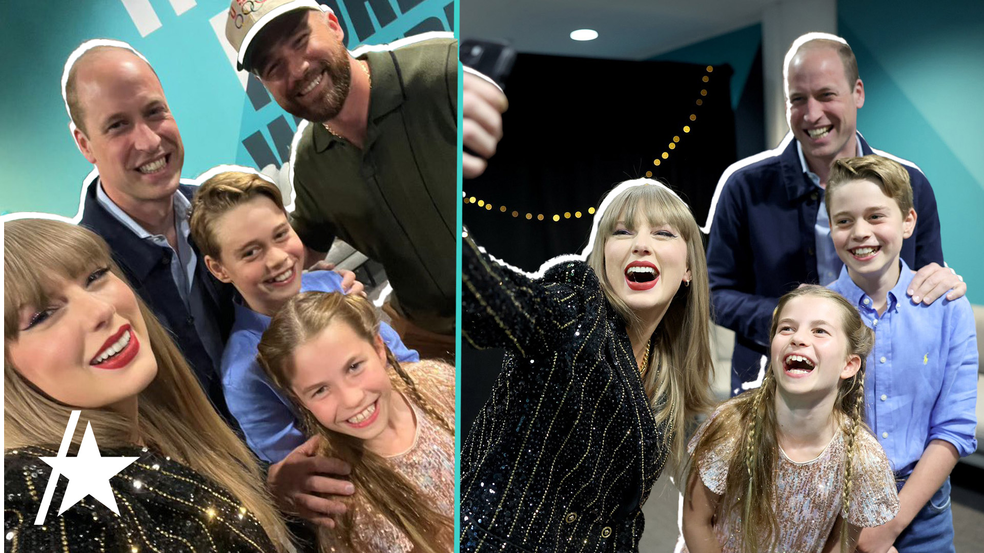 Taylor Swift Takes Royal Selfie With Prince William, Prince George ...