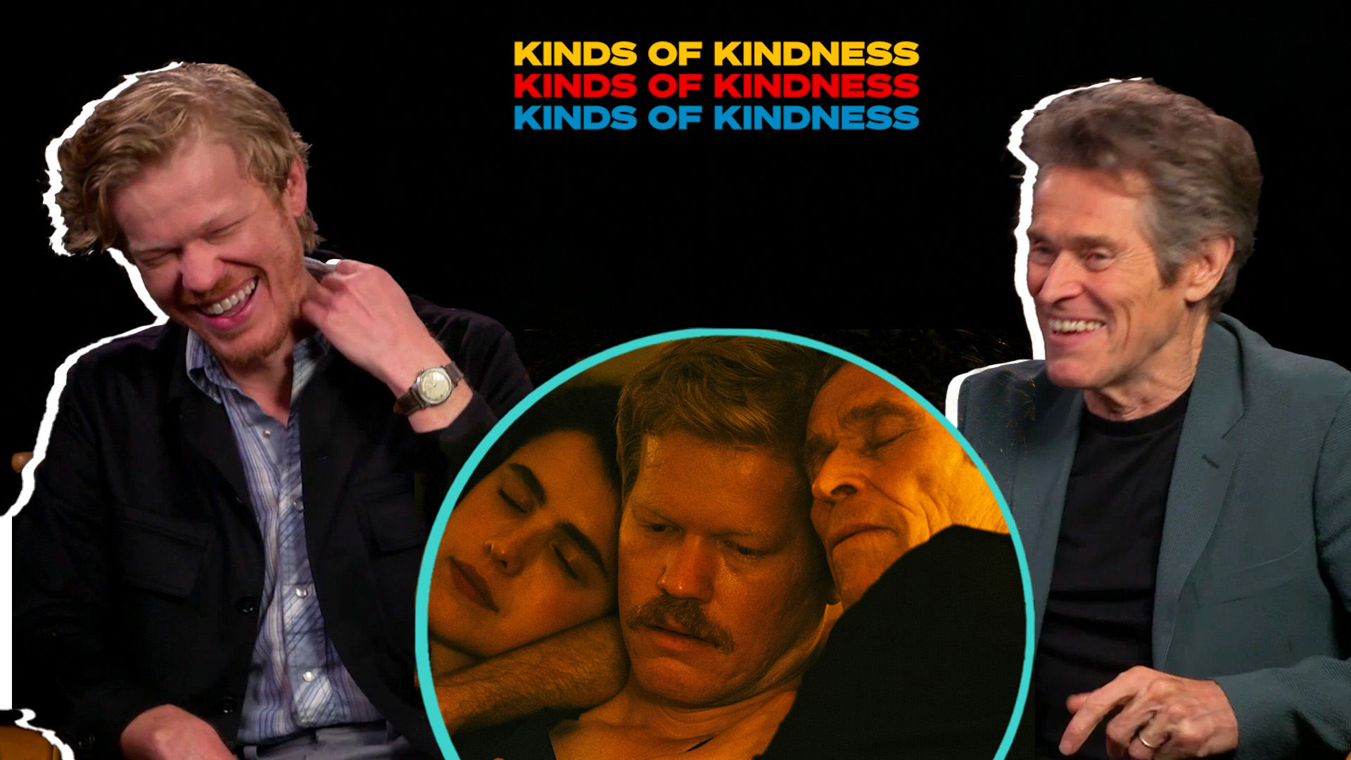 'Kinds Of Kindness': Jesse Plemons & Willem Dafoe On 'Intense Cuddle ...