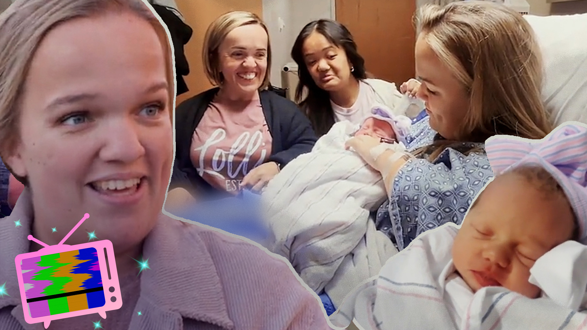 '7 Little Johnstons': Liz & Brice Welcome Baby Leighton In Touching ...