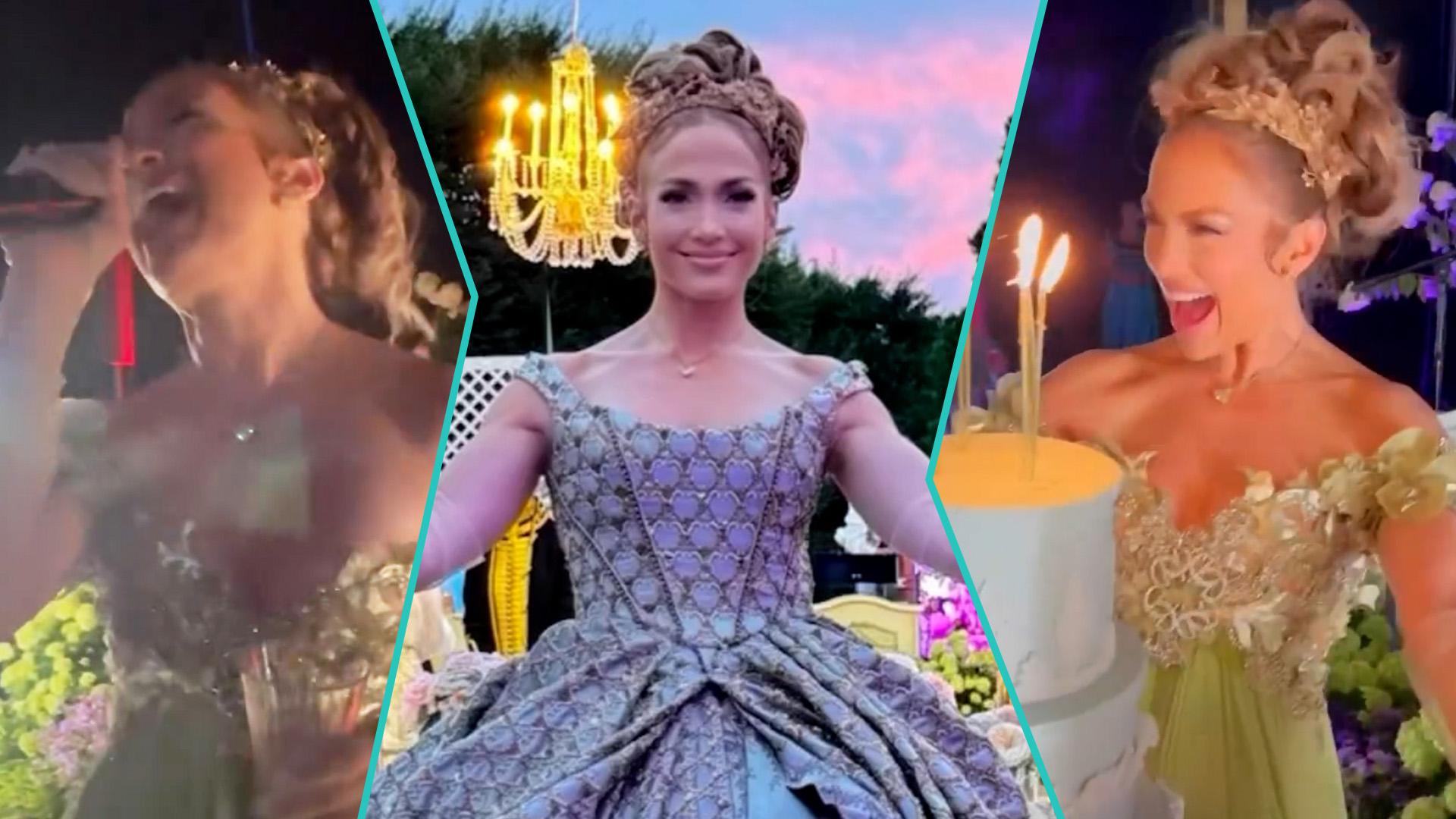 Jennifer Lopez Goes Full 'Bridgerton' In Jaw-Dropping 55th Birthday ...