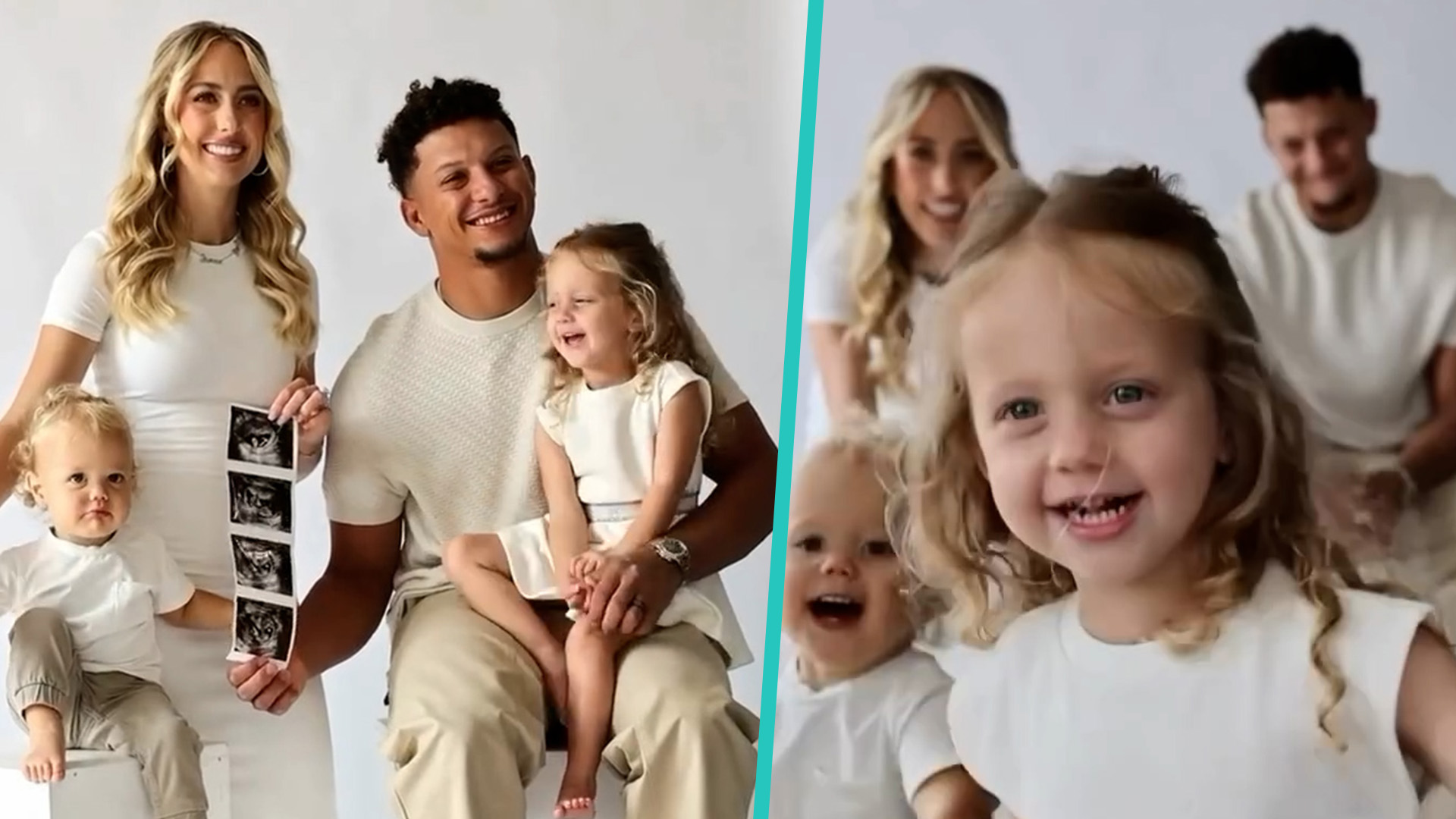 Patrick Mahomes & Brittany Mahomes' Kids Steal The Show In Cute ...