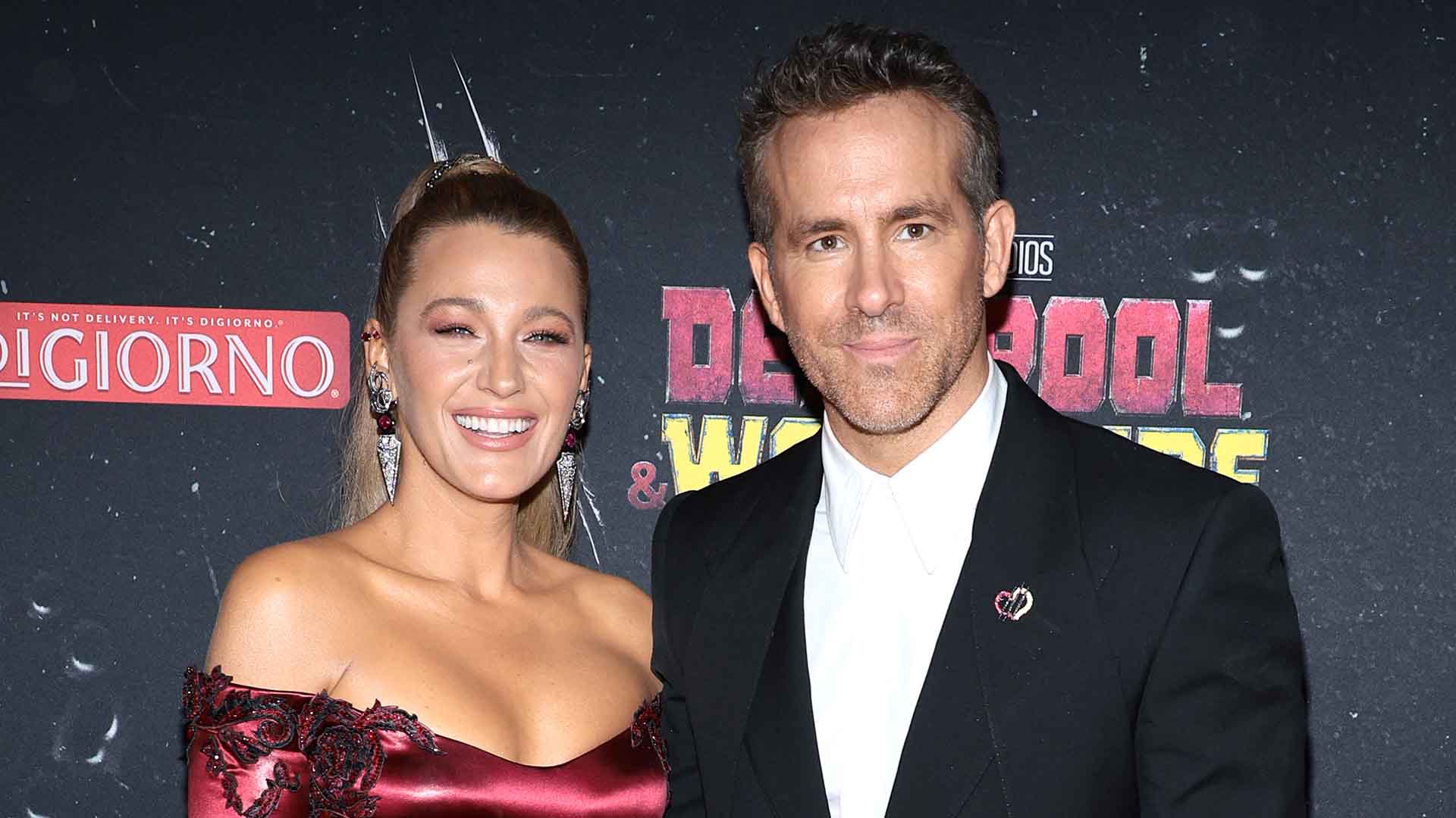 Ryan Reynolds & Blake Lively Look So In Love At 'Deadpool & Wolverine ...