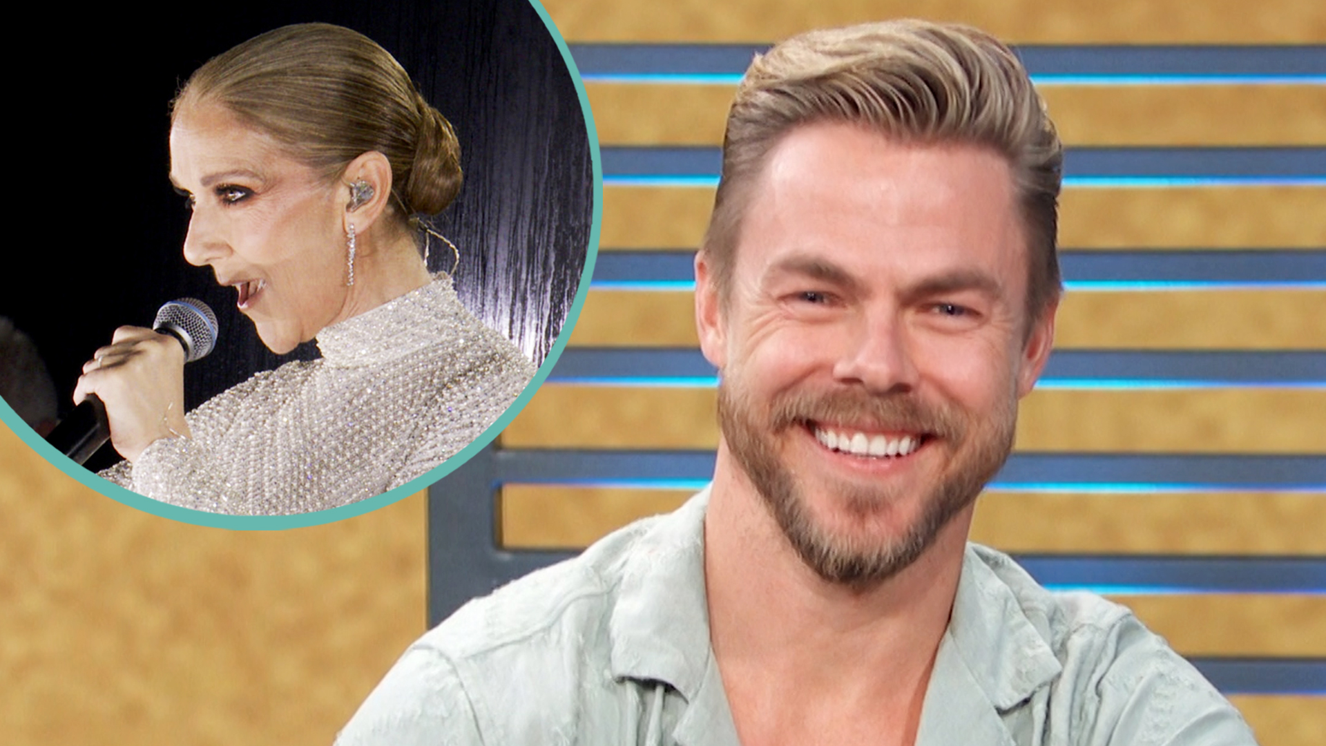 Derek Hough Praises 'Queen' Céline Dion After Comeback: 'To See Her ...