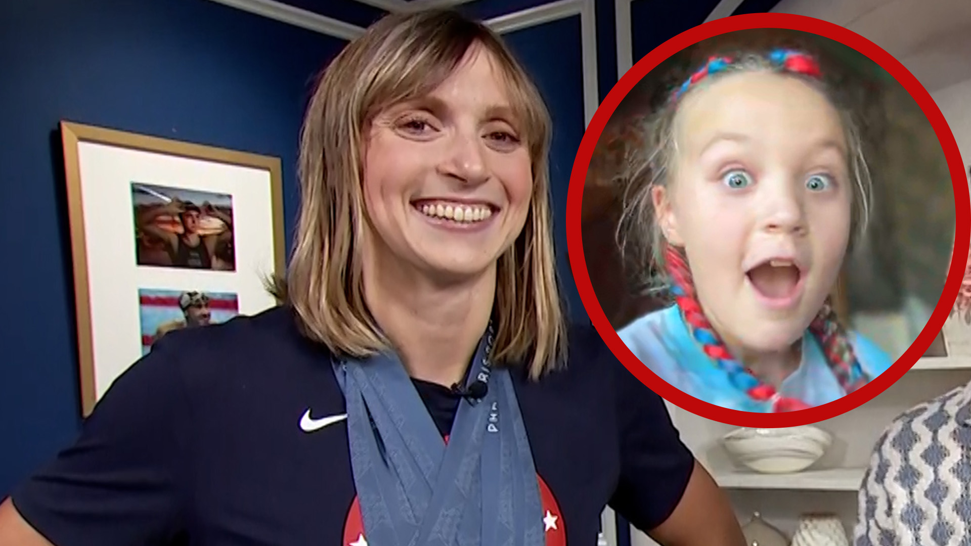 Katie Ledecky Surprises 8-Year-Old Superfan After Viral Moment ...