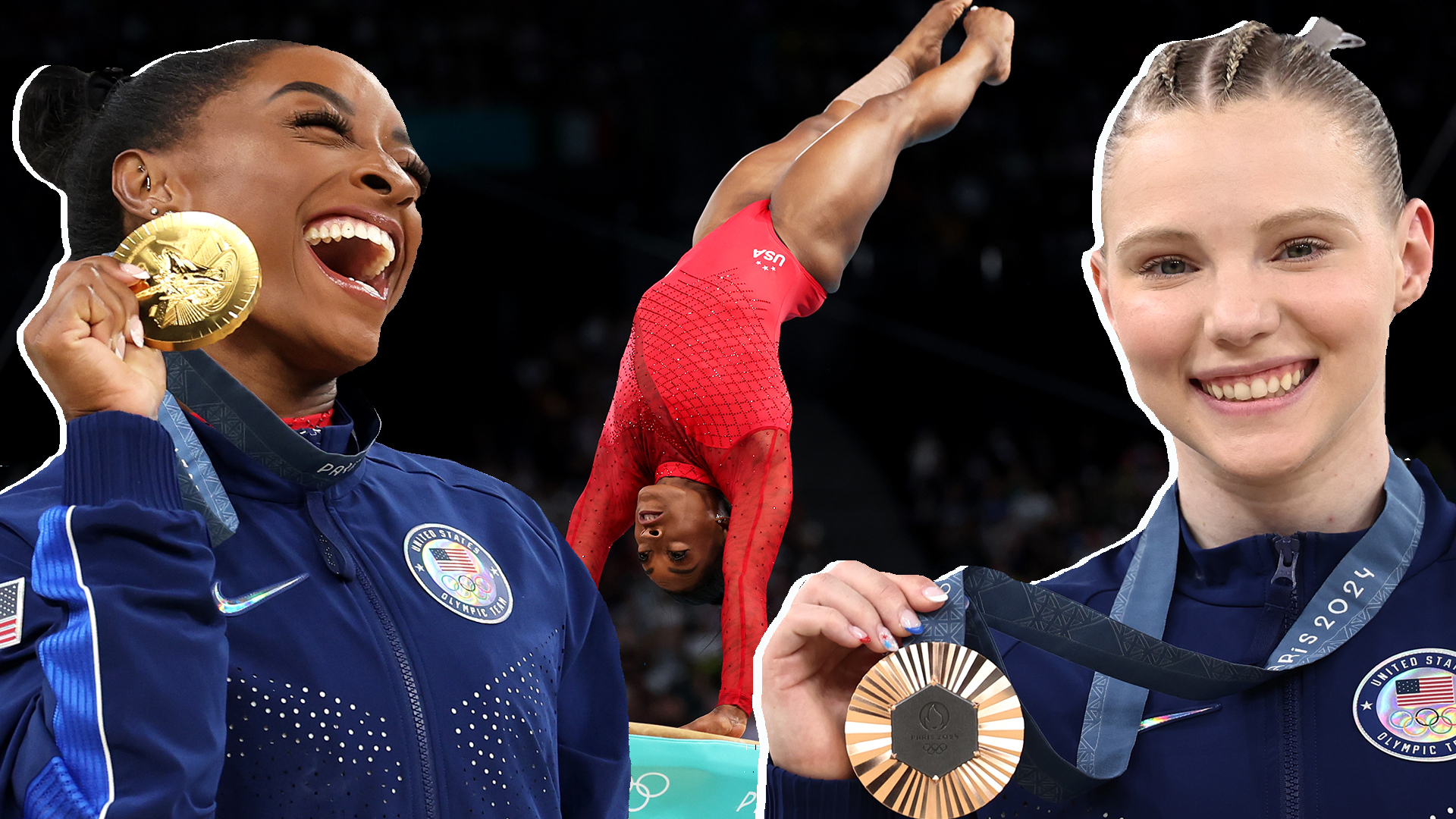 Simone Biles Wins Gold Medal In Vault At 2024 Paris Olympics As Jade ...