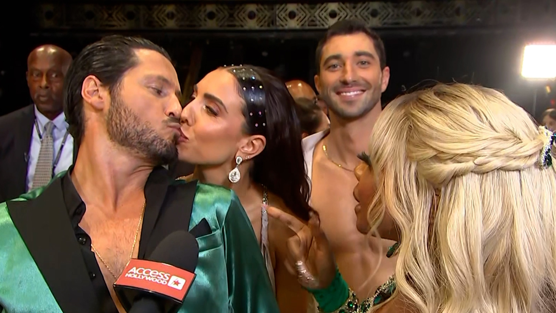 Jenna Johnson & Joey Graziadei Crash Phaedra Parks & Val Chmerkovskiy's ...