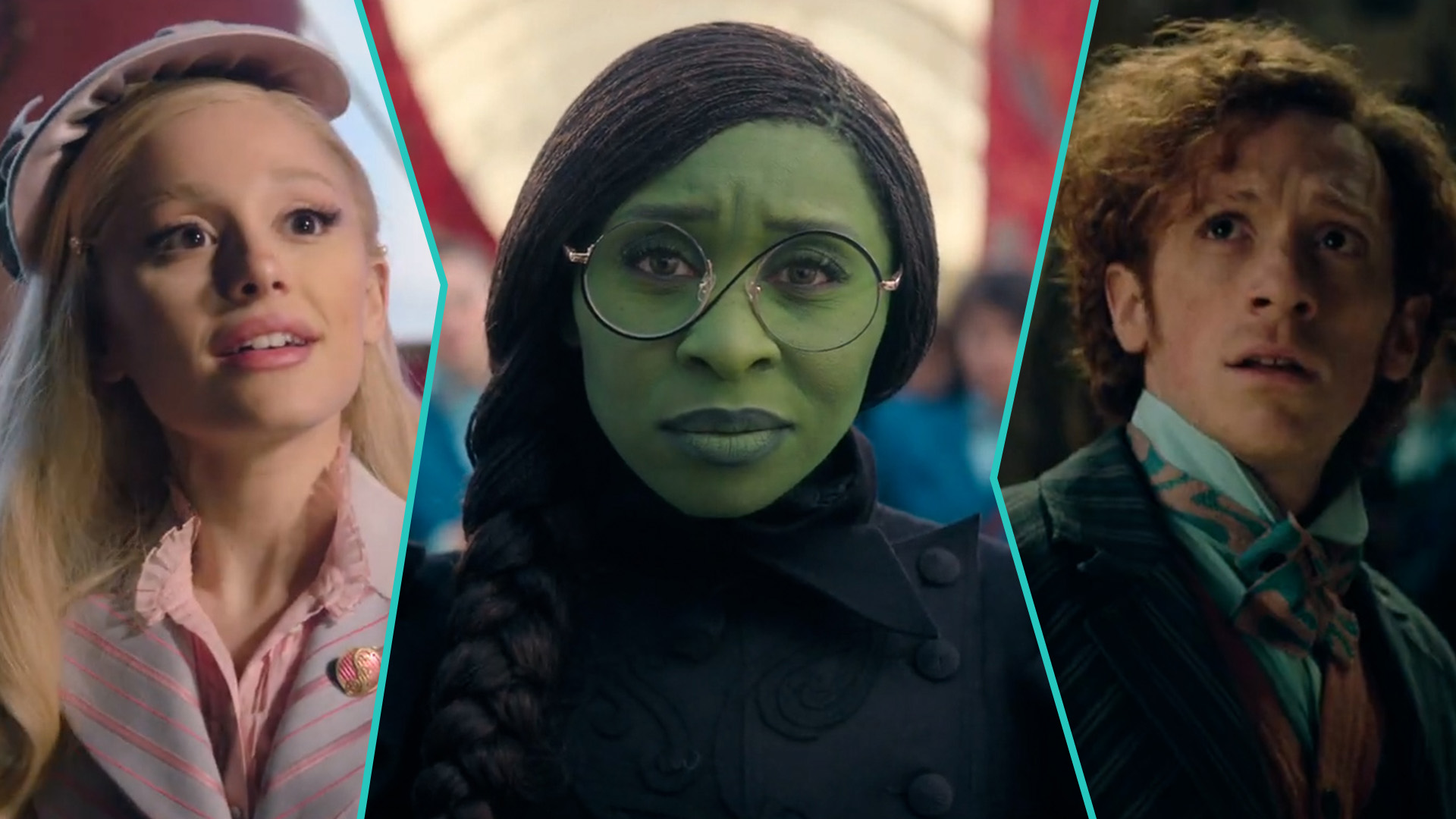 New 'Wicked' Trailer Reveals More Ariana Grande, Cynthia Erivo & All ...