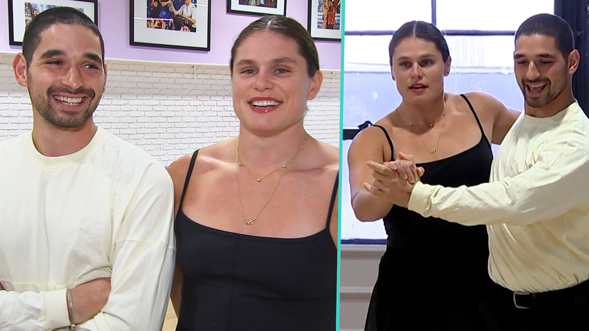 Ilona Maher And Alan Bersten Share Look At Dwts Soul Train Night