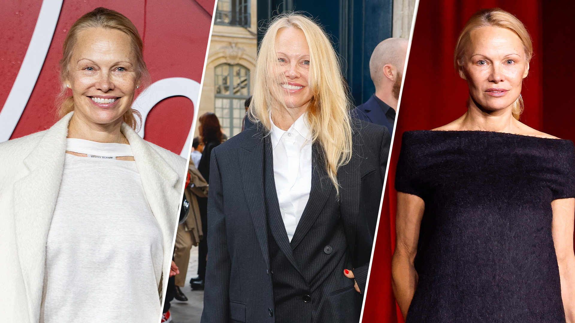 Pamela Anderson's Best Makeup Free Looks & Why She Decided To Embrace ...