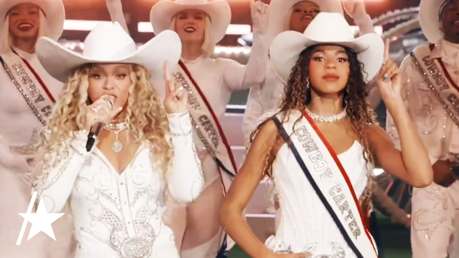 Blue Ivy Towers Over Beyoncé While Dancing Together at NFL Christmas Halftime Show | Access