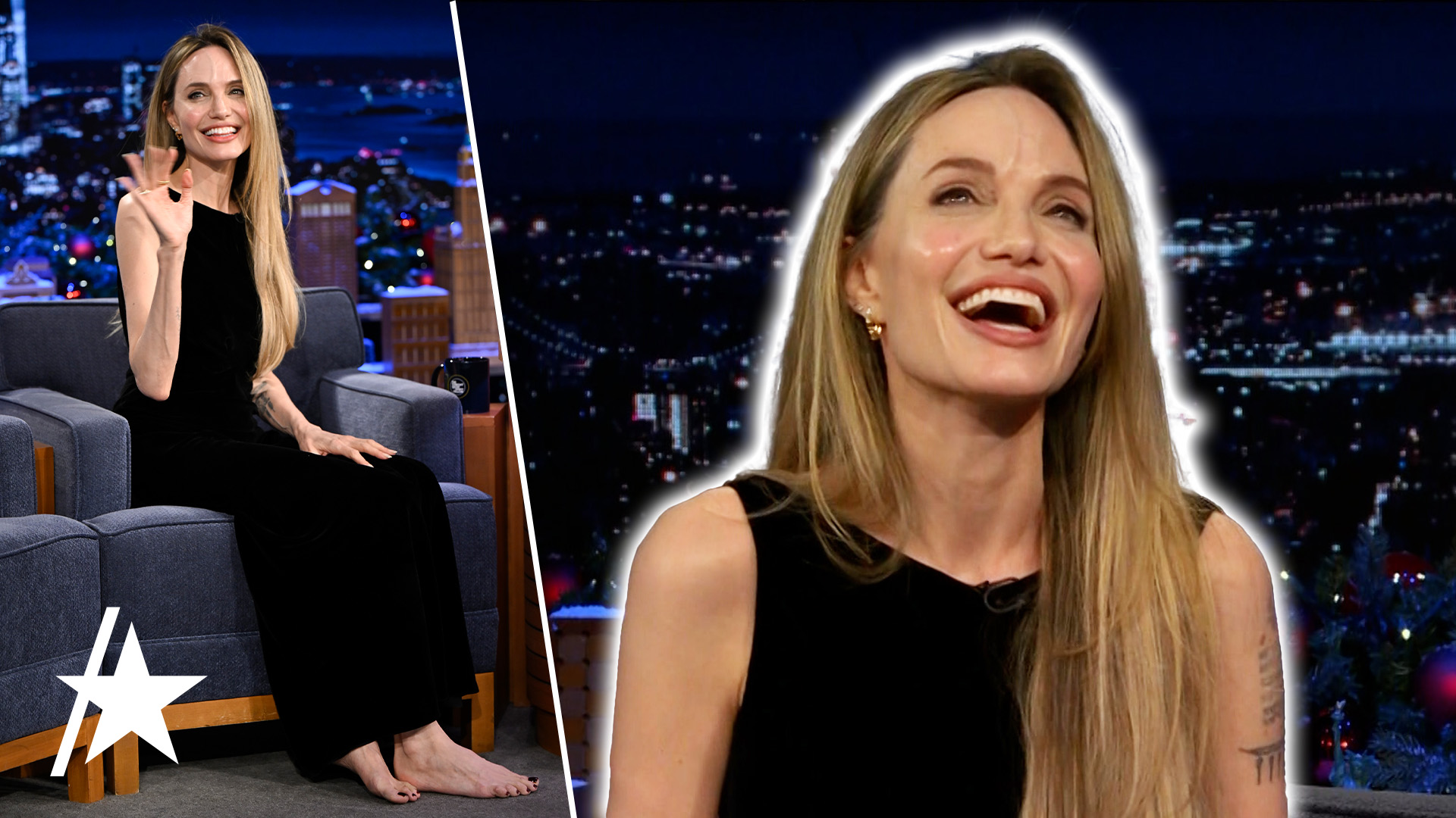 Angelina Jolie Shares Painful Reason She Went Barefoot For First Late ...