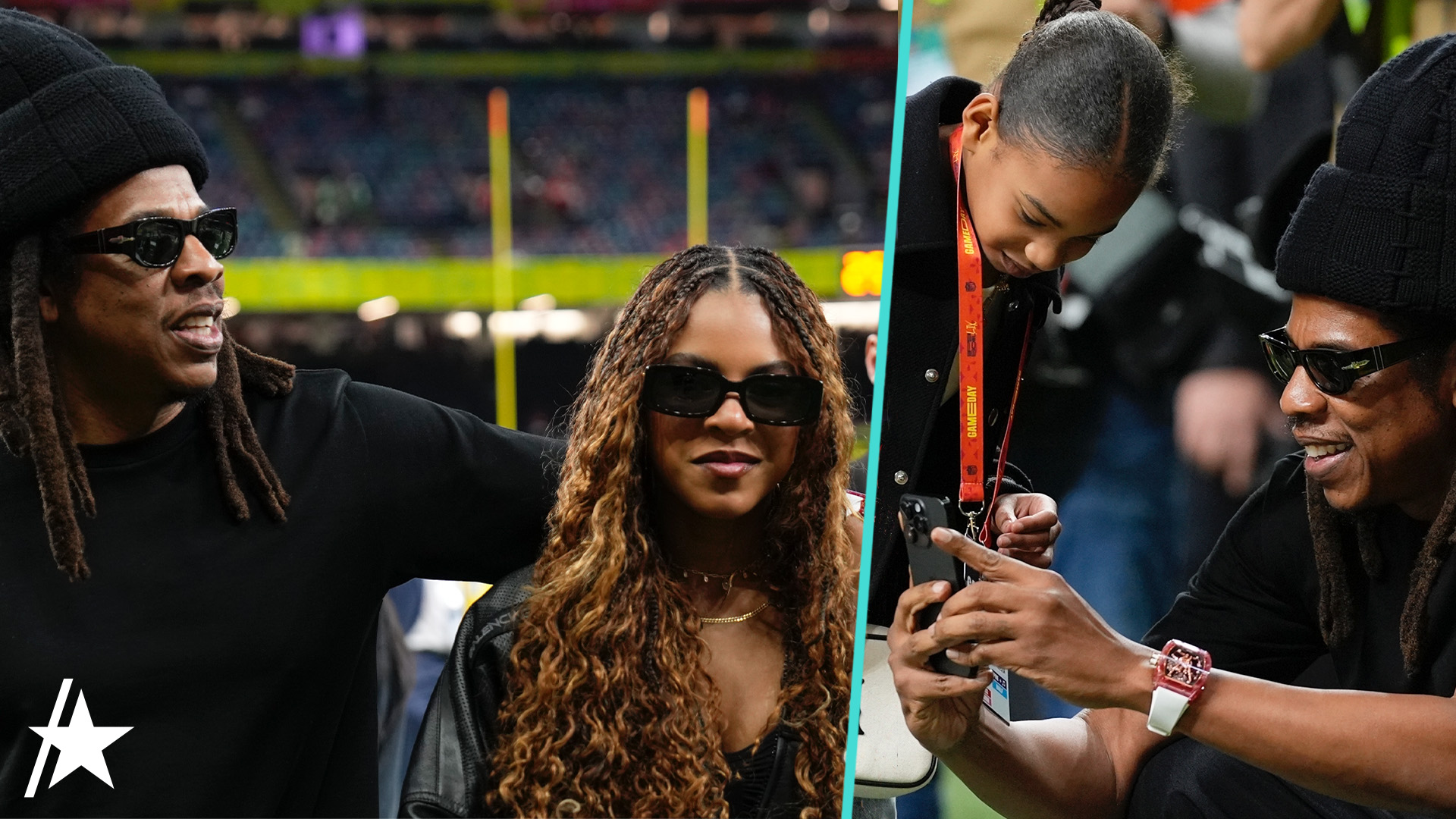 Rumi Carter Joins Sister Blue Ivy and Dad Jay -Z As She Makes Rare ...