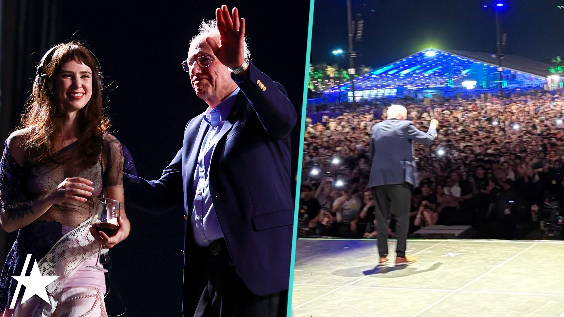 Bernie Sanders Makes Surprise Appearance At Coachella Introducing ...