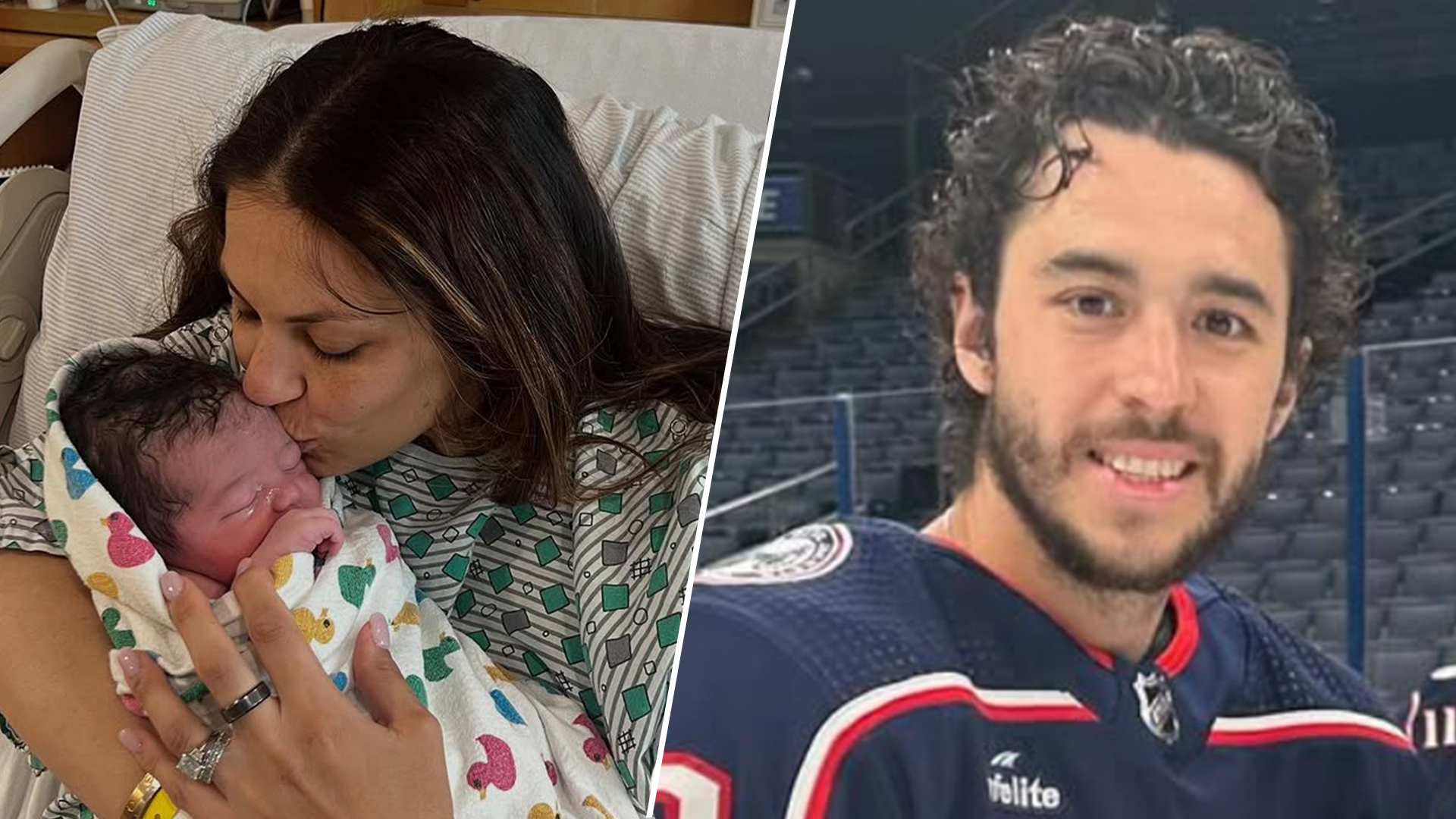 Johnny Gaudreau's Wife Welcomes Third Child 7 Months After His Death ...