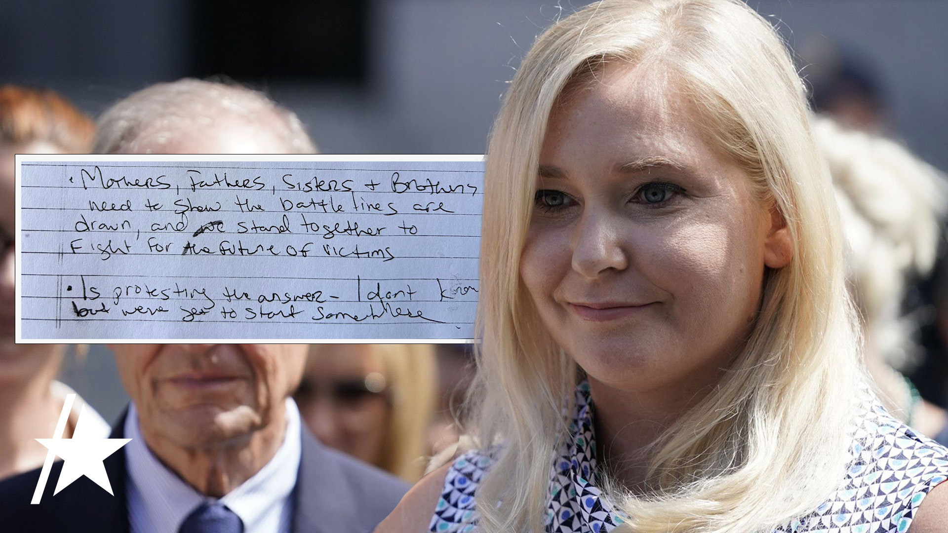 Virginia Giuffre's Family Releases Handwritten Personal Note She Left ...