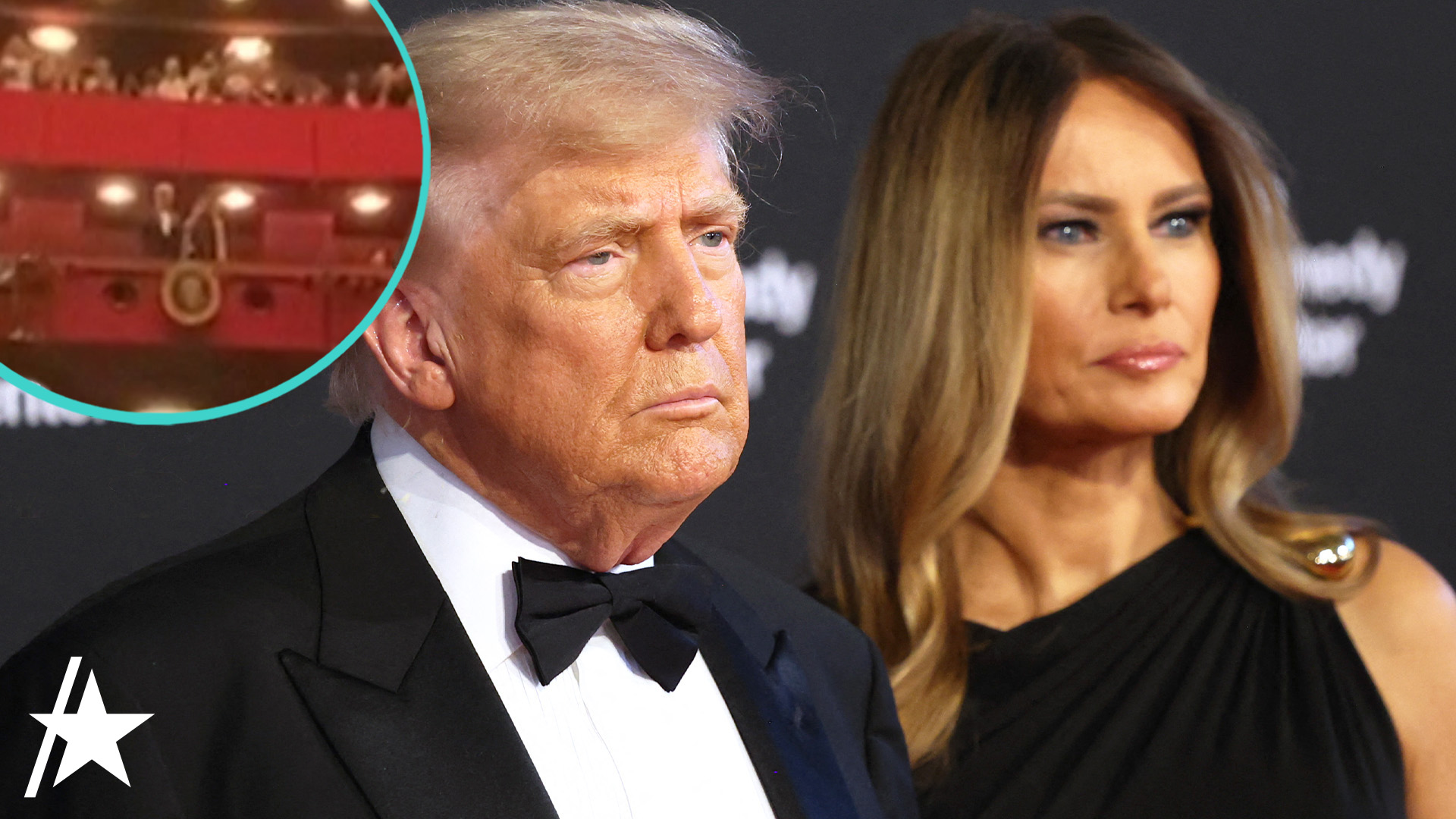 Donald and Melania Trump Booed & Cheered By Audience at Kennedy Center ...