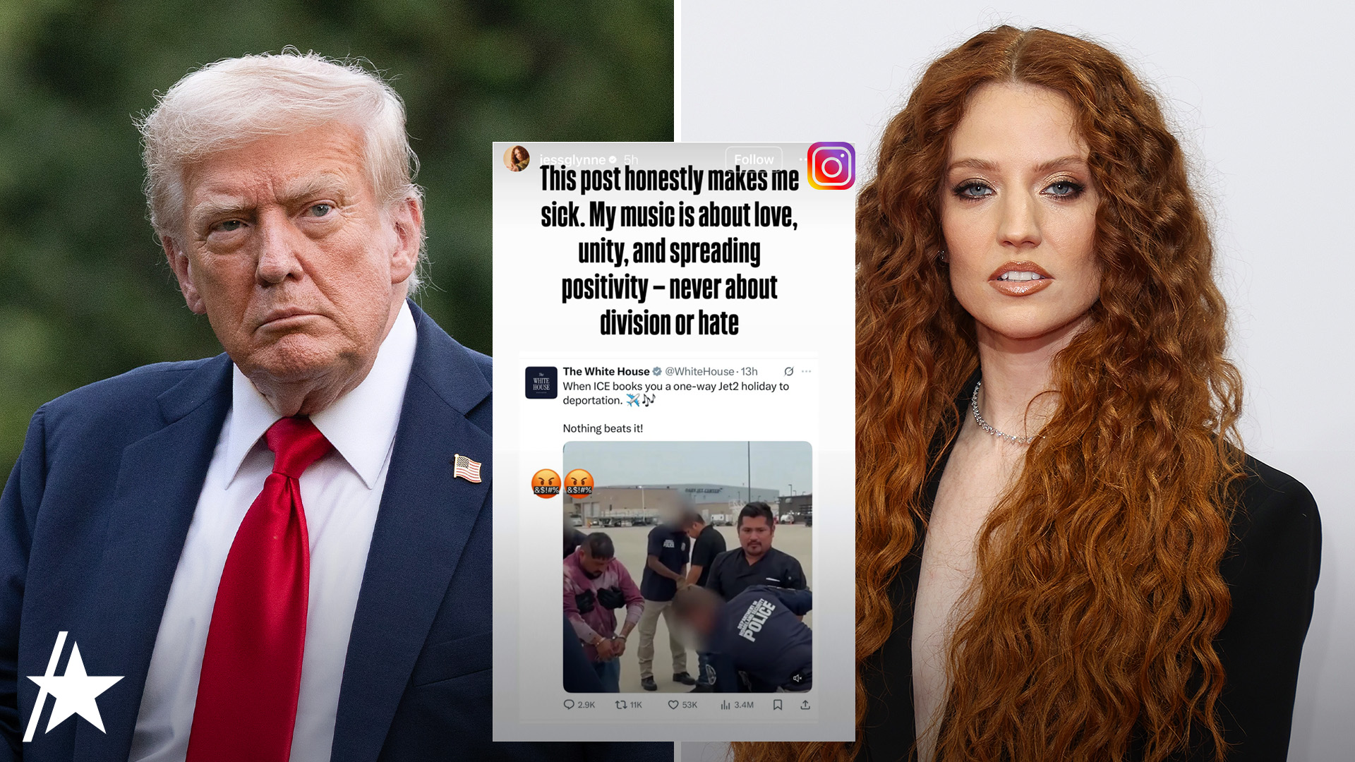 'Jet2 Holiday' Ad Singer Jess Glynne Slams Trump Administration For ...