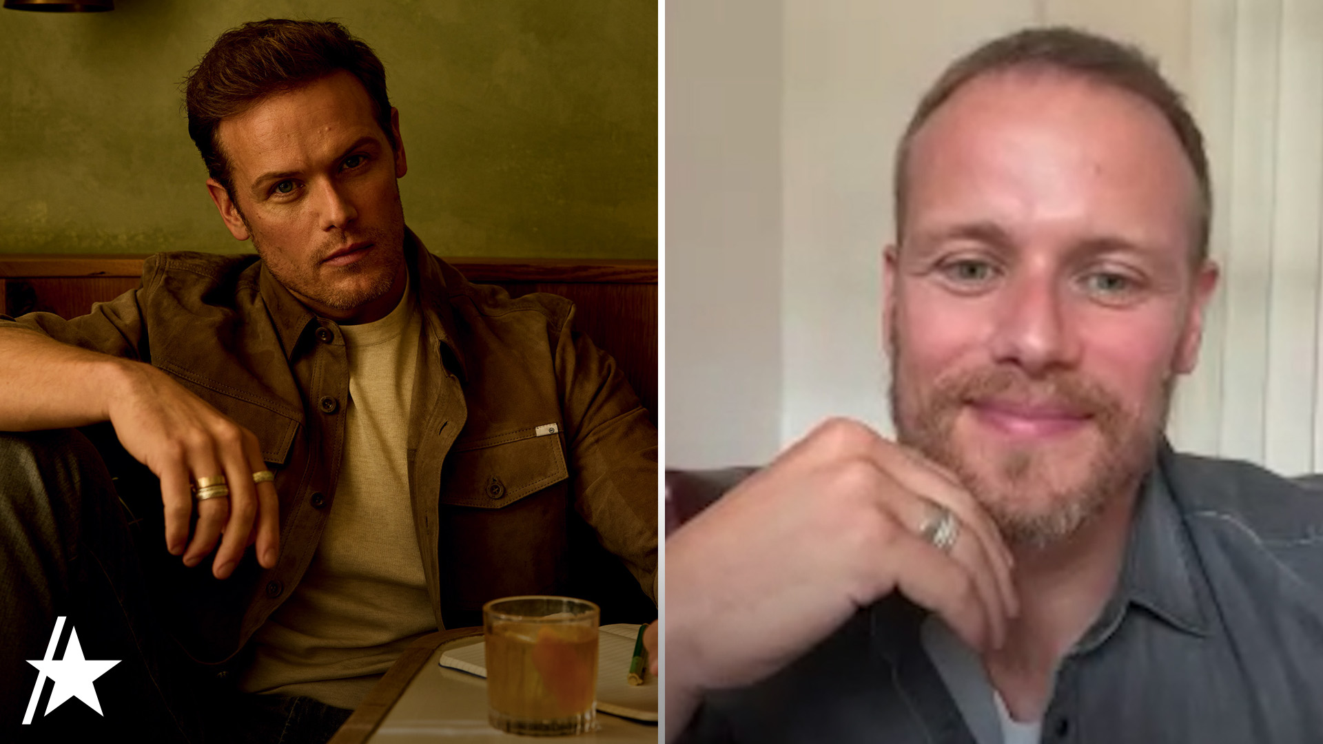 Sam Heughan Talks Cocktail Book & Reveals What Drink 'Outlander' Co ...