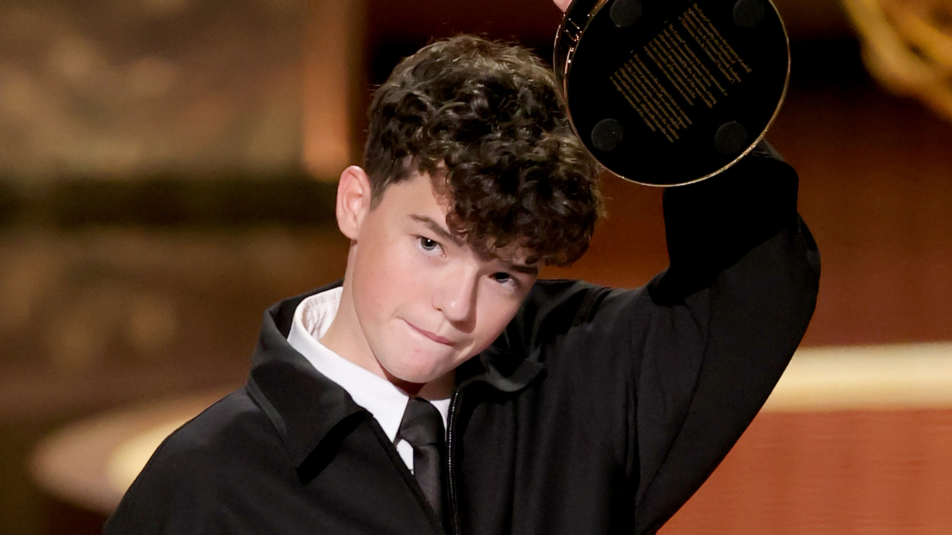 'Adolescence' Star Owen Cooper Makes History With 2025 Emmys Win | Access