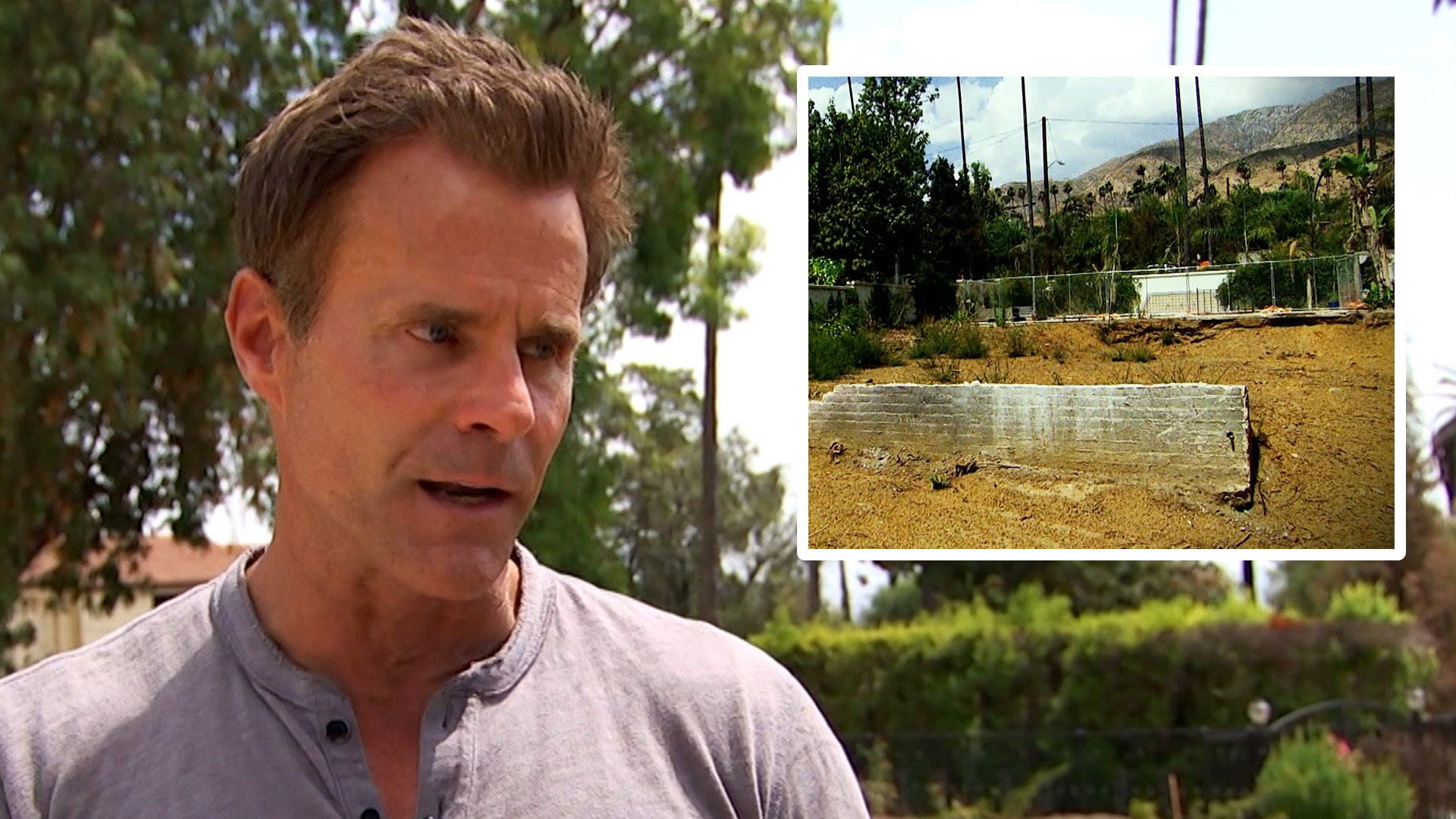 Cameron Mathison Chokes Up Visiting Home He Lost To Los Angeles Fires ...