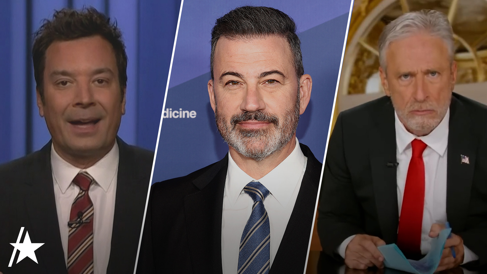 Jimmy Fallon, Jon Stewart & More Late Night Hosts React To ABC ...