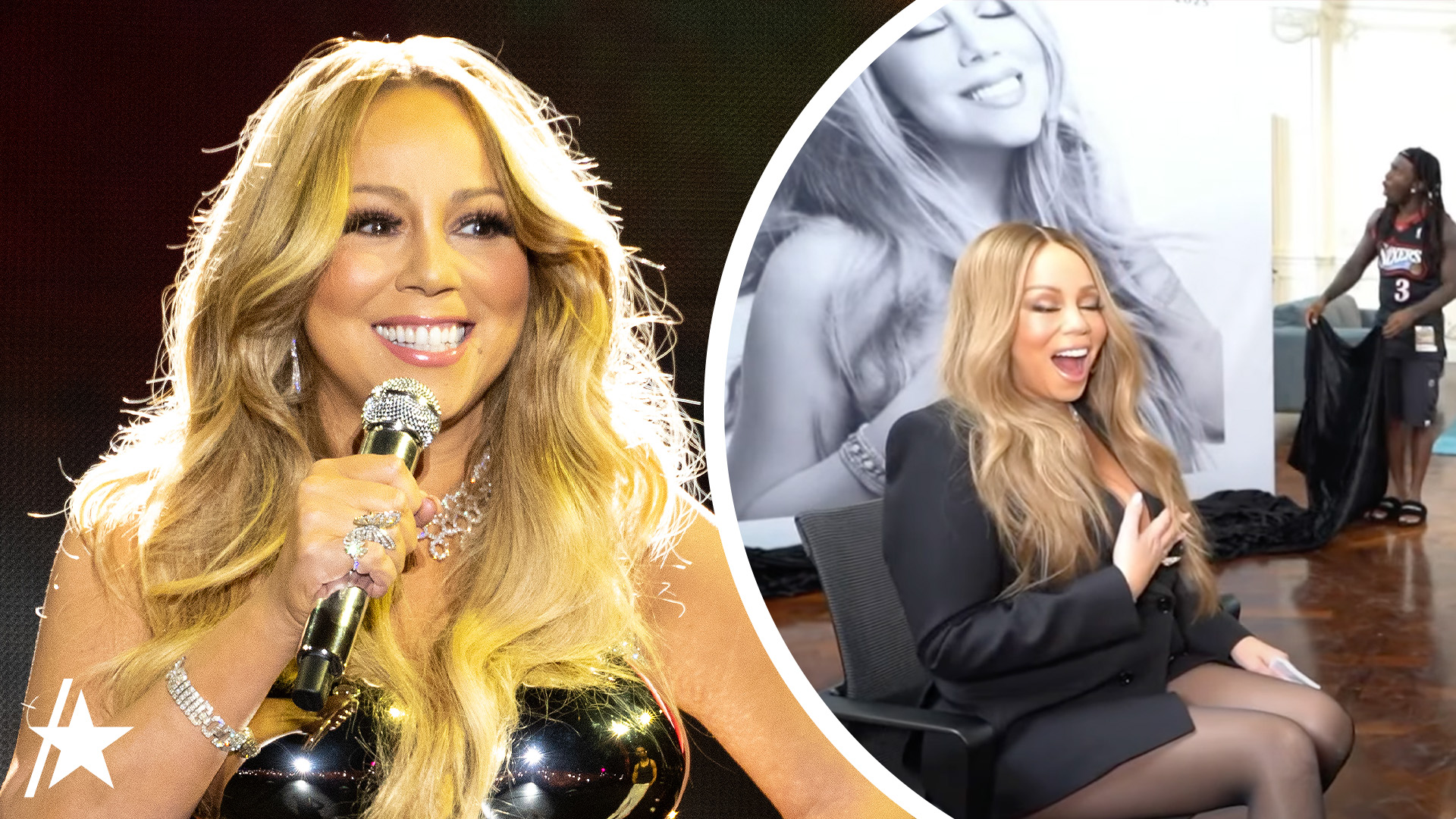 Mariah Carey Reveals 'Here For It All' Album Cover Art During Kai Cenat ...
