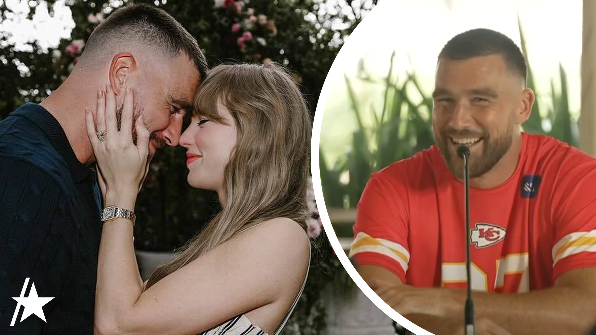 Travis Kelce Jokes About Taylor Swift Engagement At NFL Kickoff Day: 'I Got One More Ring' | Access